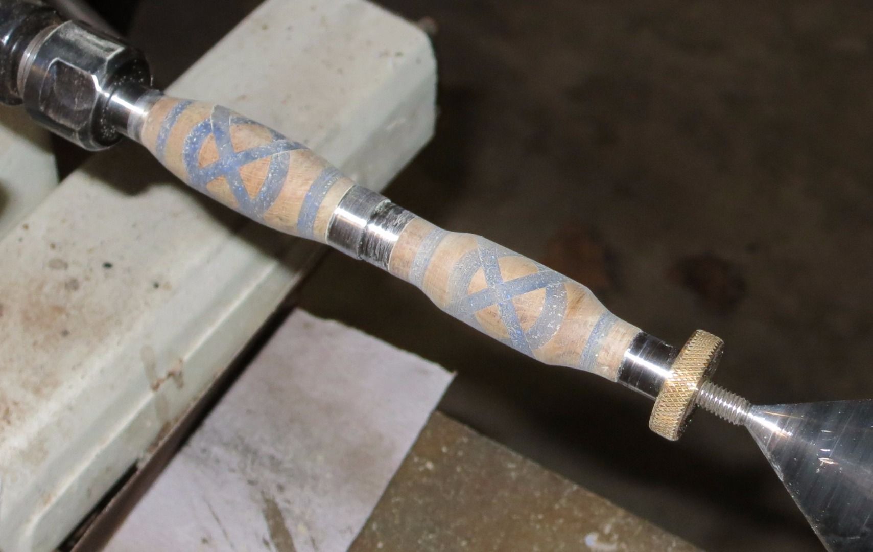 Turn a Segmented Pen W/ Glitter Casting : 6 Steps (with Pictures ...