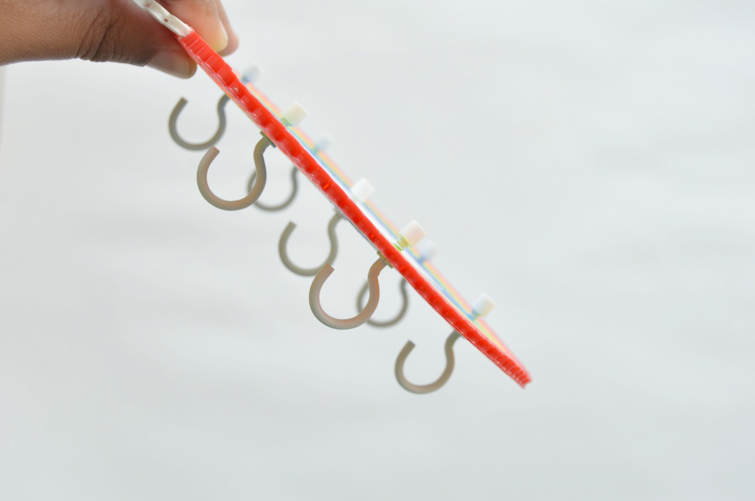 DIY Rainbow Perler Beads Key Holder : 6 Steps (with Pictures ...