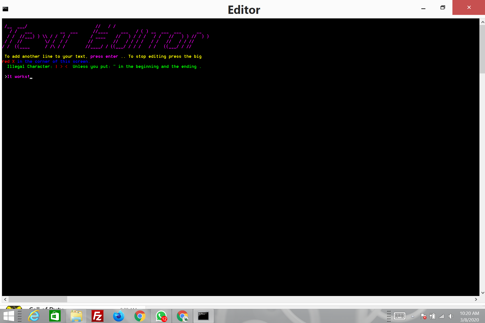 CODE's Batch Based IDE : 8 Steps - Instructables