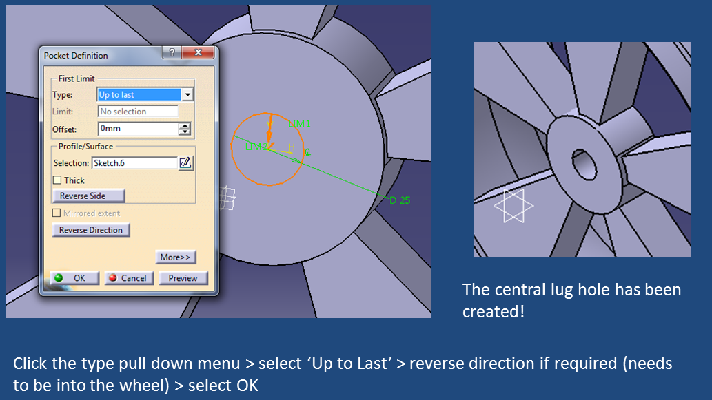 Instructions for Designing a Wheel in CATIA V5 : 45 Steps - Instructables