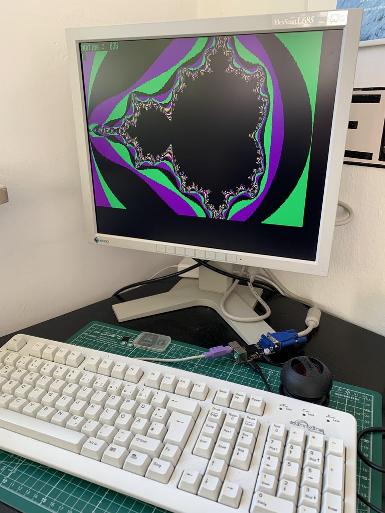 A Vga Computer Based On Esp32 And Fabgl With Sound Graphics And