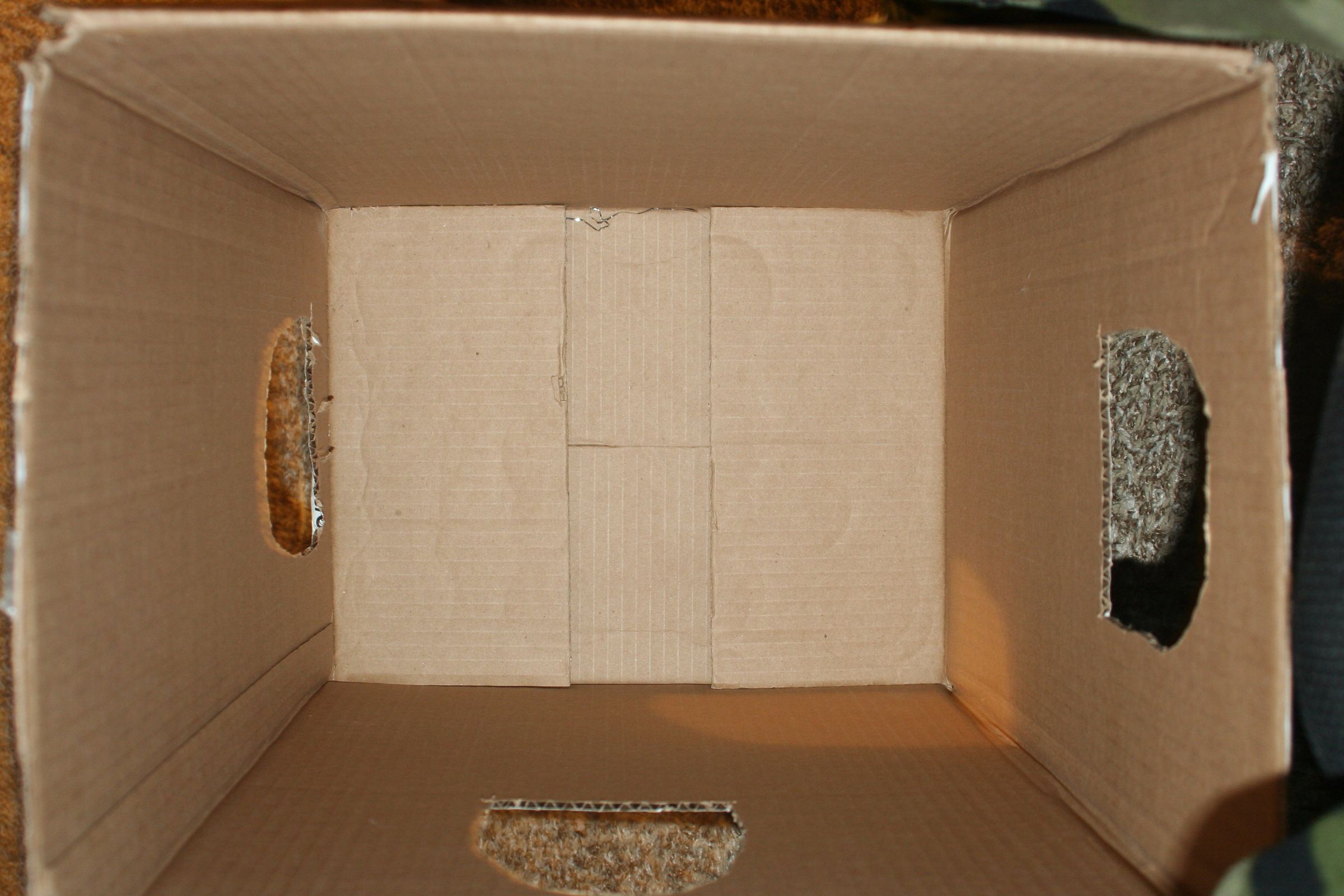 Imprompt Cat House Out of a Carboard Box : 6 Steps (with Pictures ...