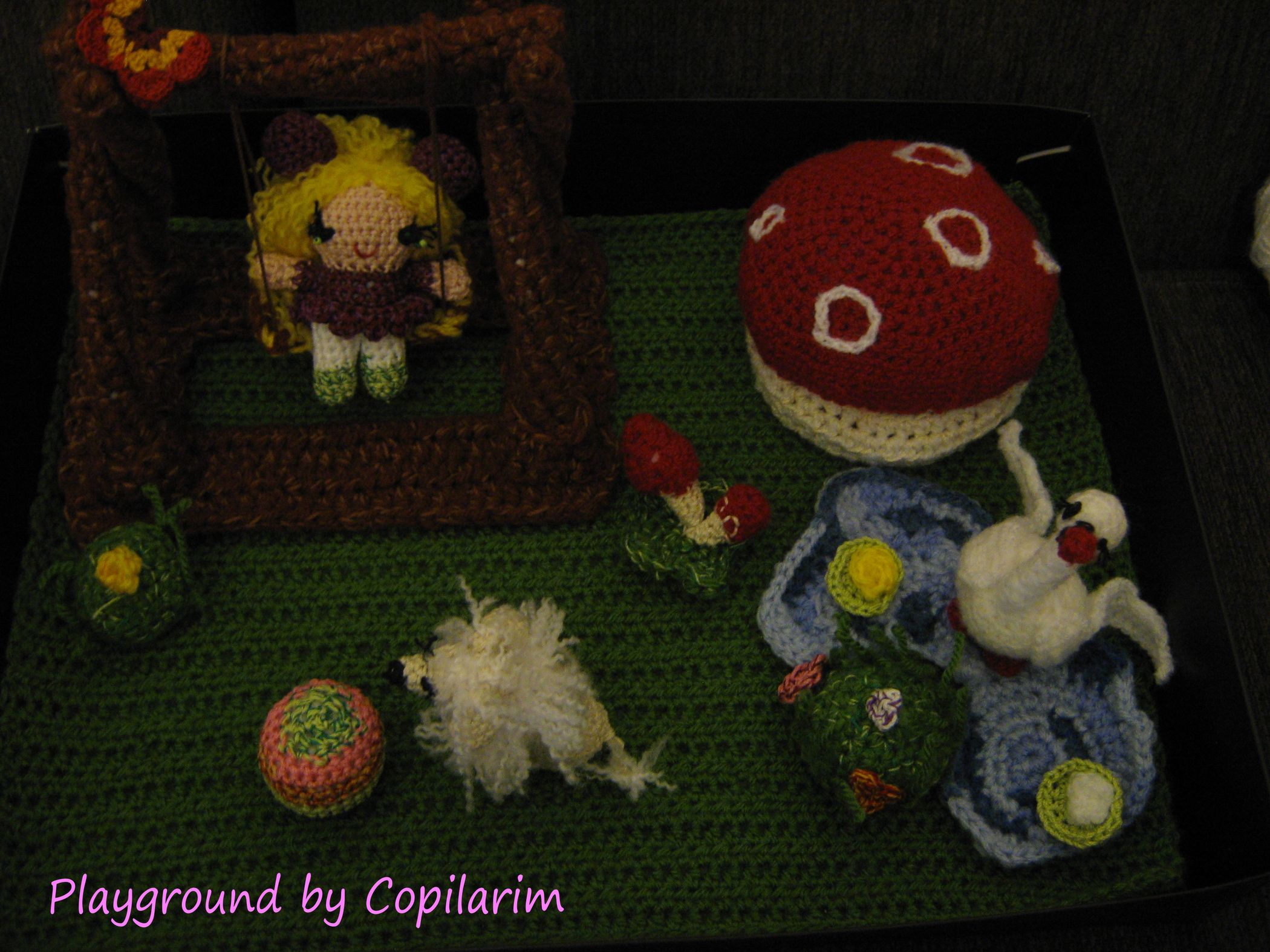 Playground Built With Yarn:) - Instructables