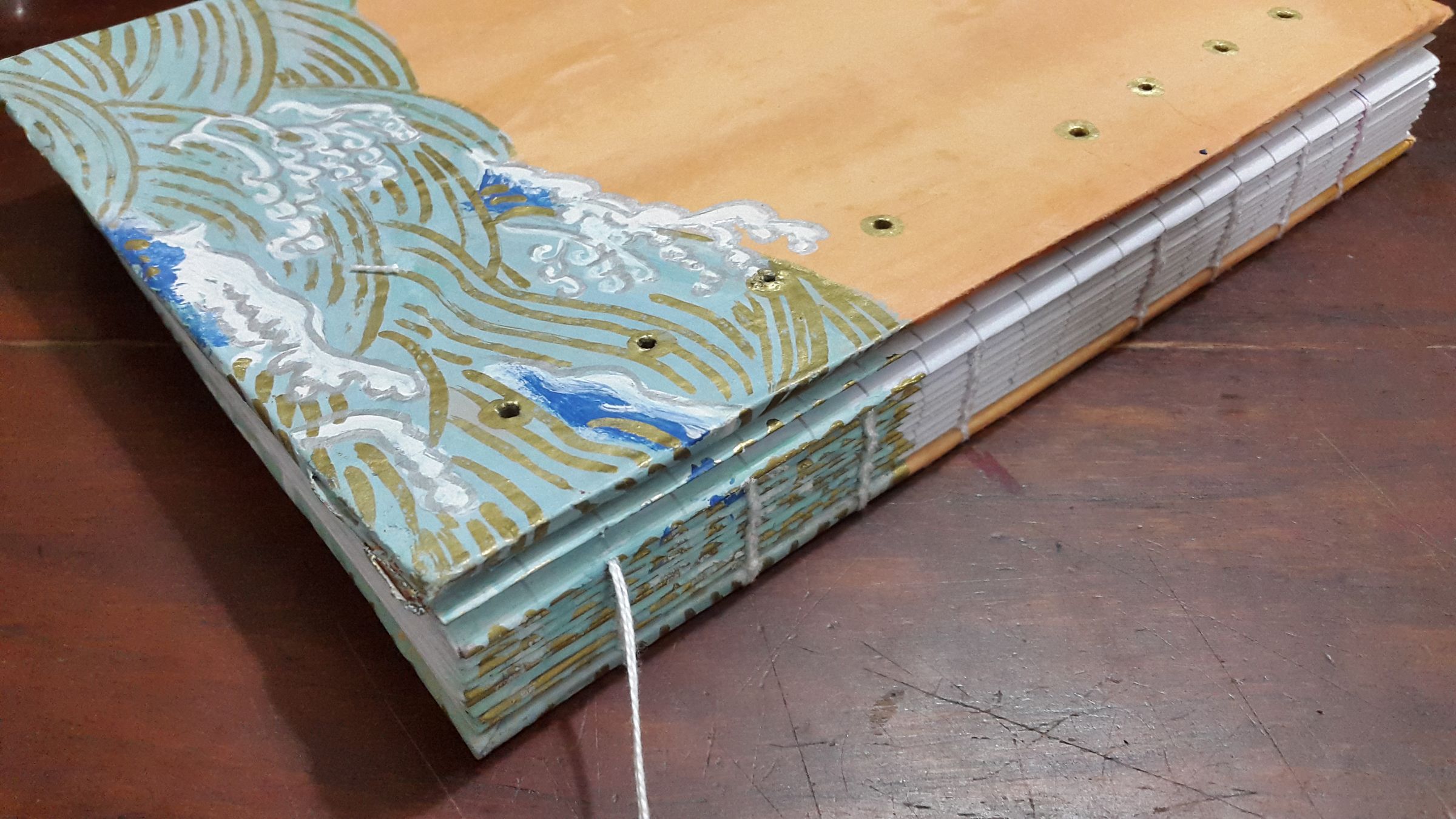 DIY Coptic Stitch Bound Notebook : 9 Steps (with Pictures) - Instructables