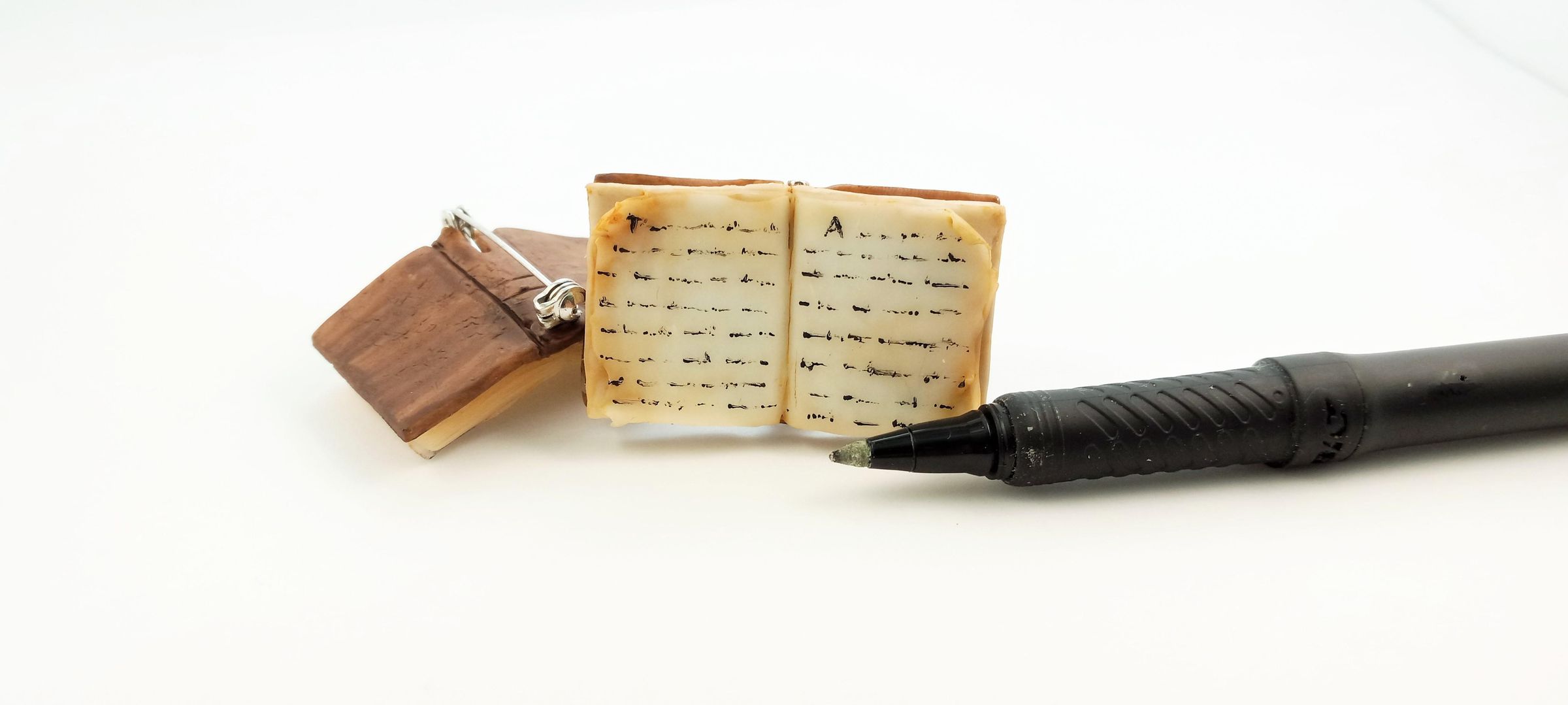 Miniature Book Charms From Polymer Clay : 8 Steps (with Pictures ...