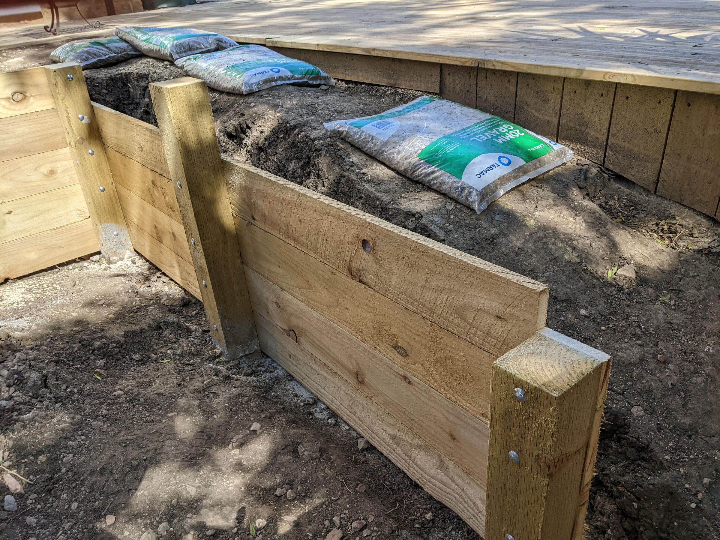 Creating a Beautiful Tiered Garden From a Boring New Build Slope : 8 ...