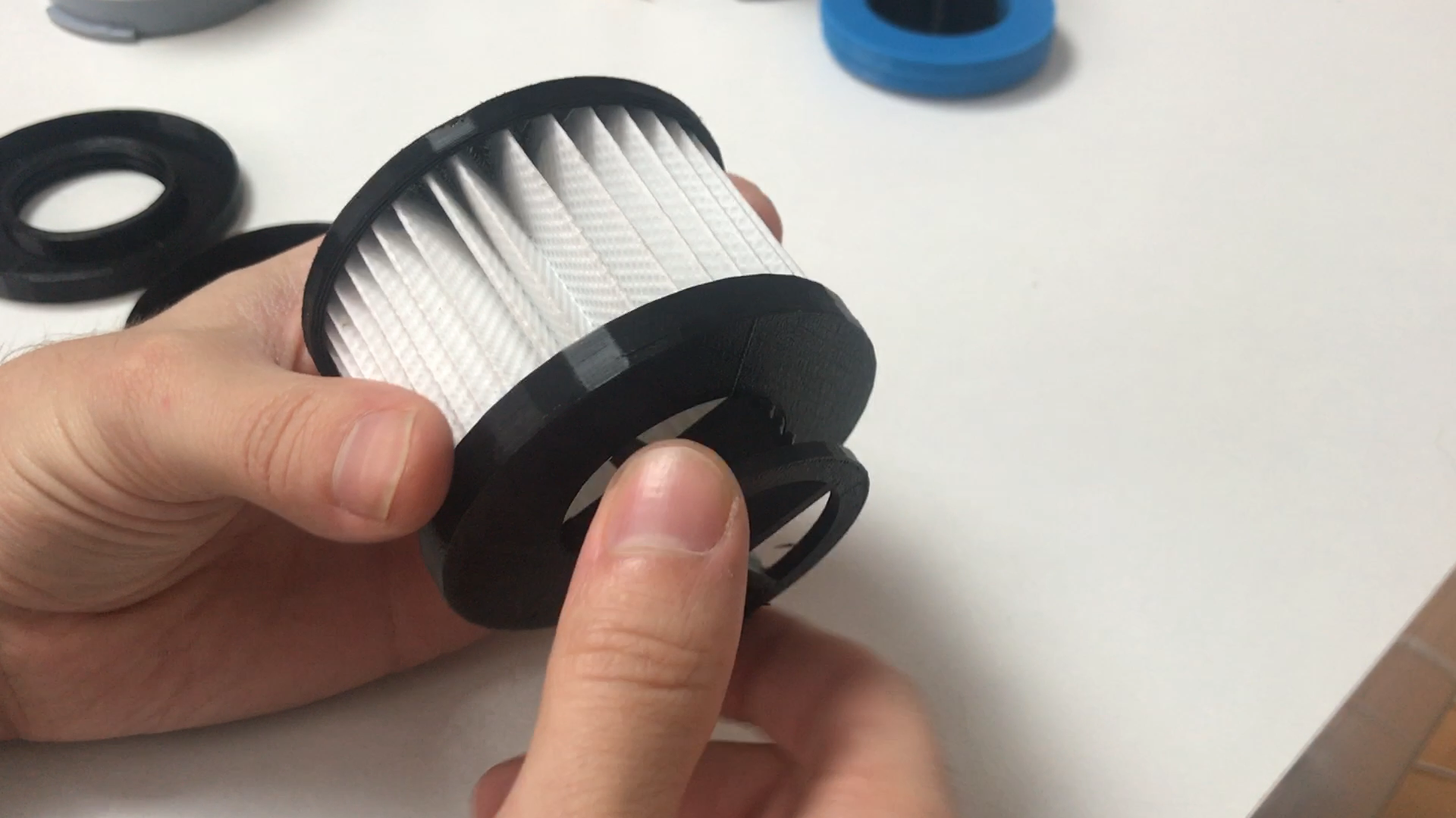 DIY Universal HEPA Filter Prototype Made With Open Source 3D Printed ...