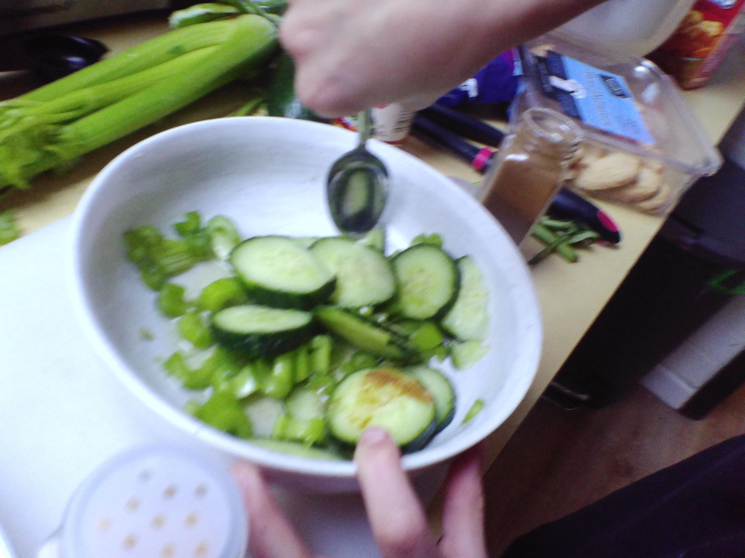 Simple Delicious Cucumber Salad! (by My Sons) : 3 Steps - Instructables