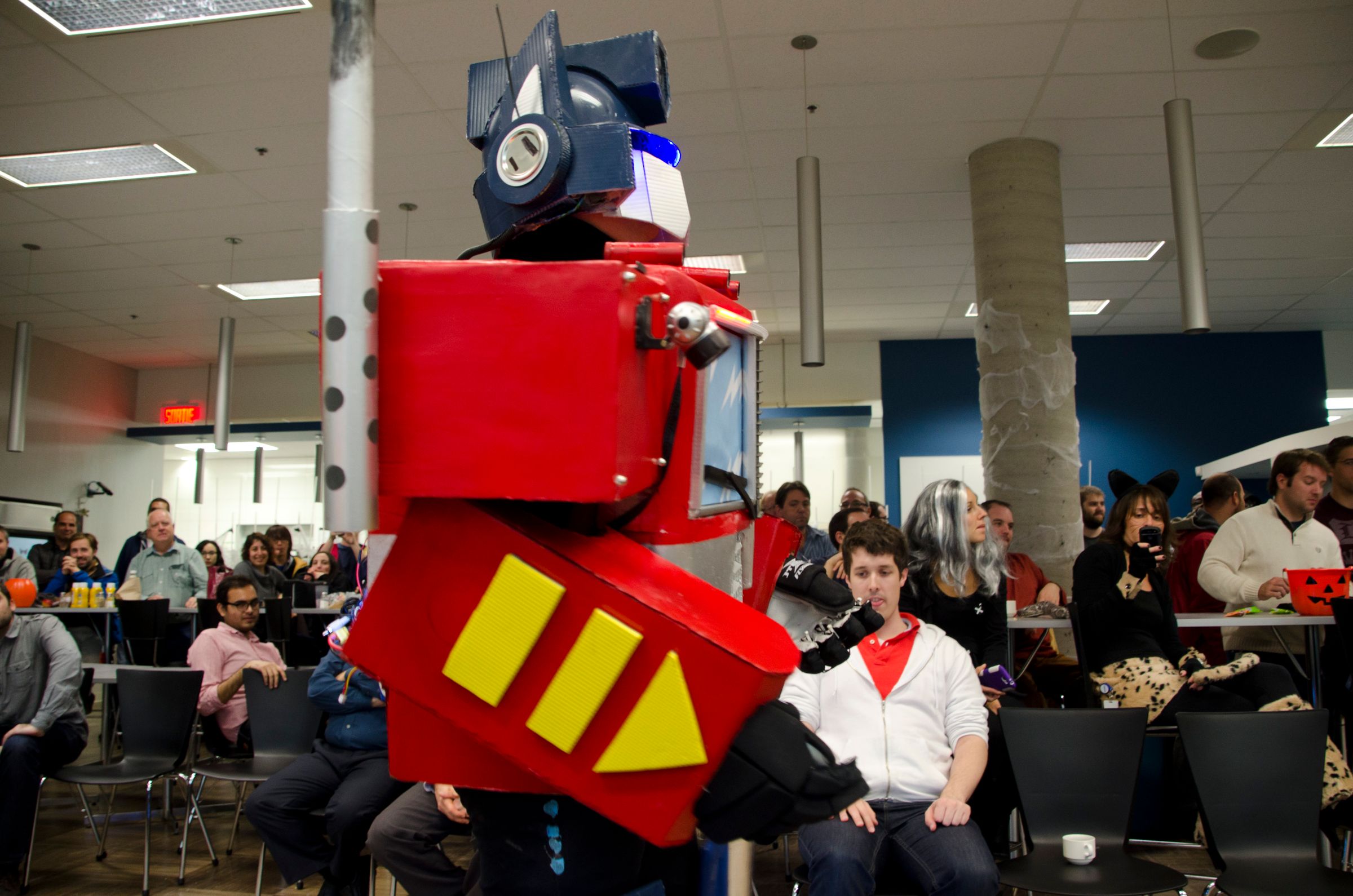 Optimus Prime , With Talking Vocoder Robot Voice Synthetiser ...