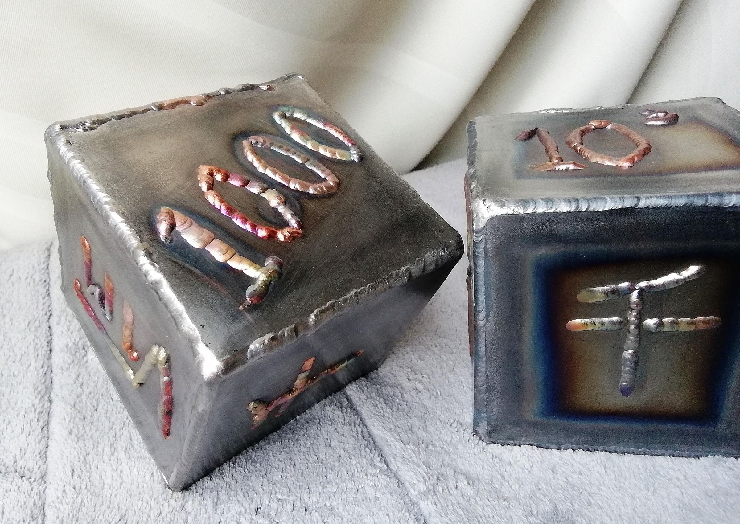 Colorful Copper on Useless Dice : 8 Steps (with Pictures) - Instructables