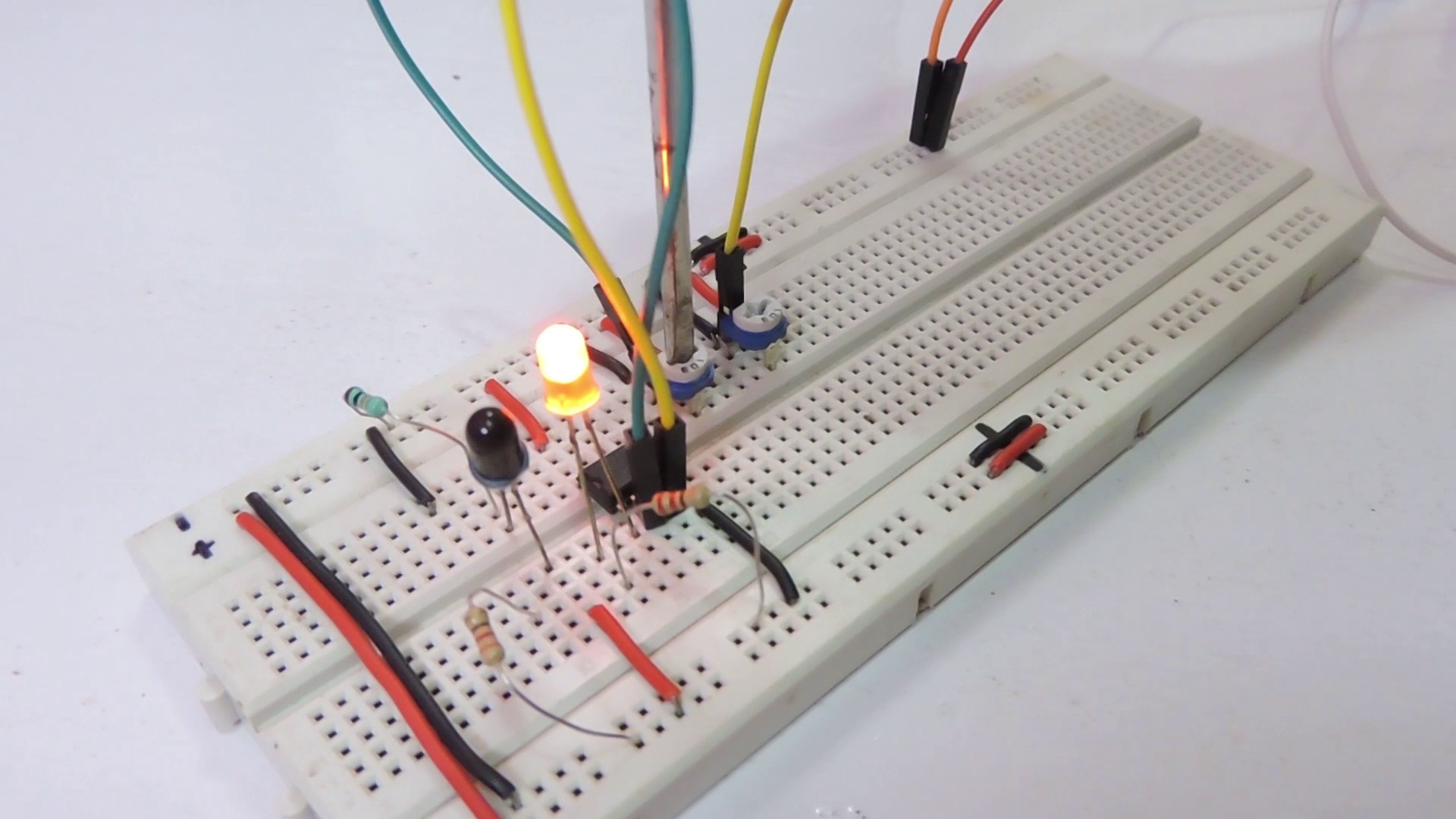 IR Based Line Following Robot From Scratch [No Microcontroller] : 15 ...