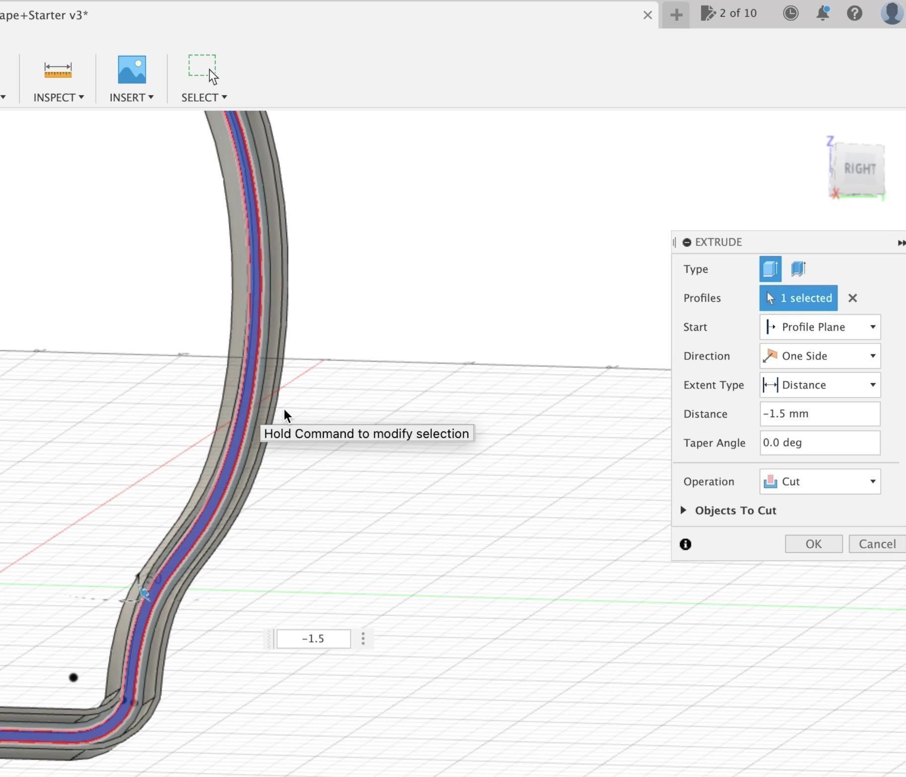 Designing Your Own Desktop LED Neon Shapes in Fusion 360 : 16 Steps ...