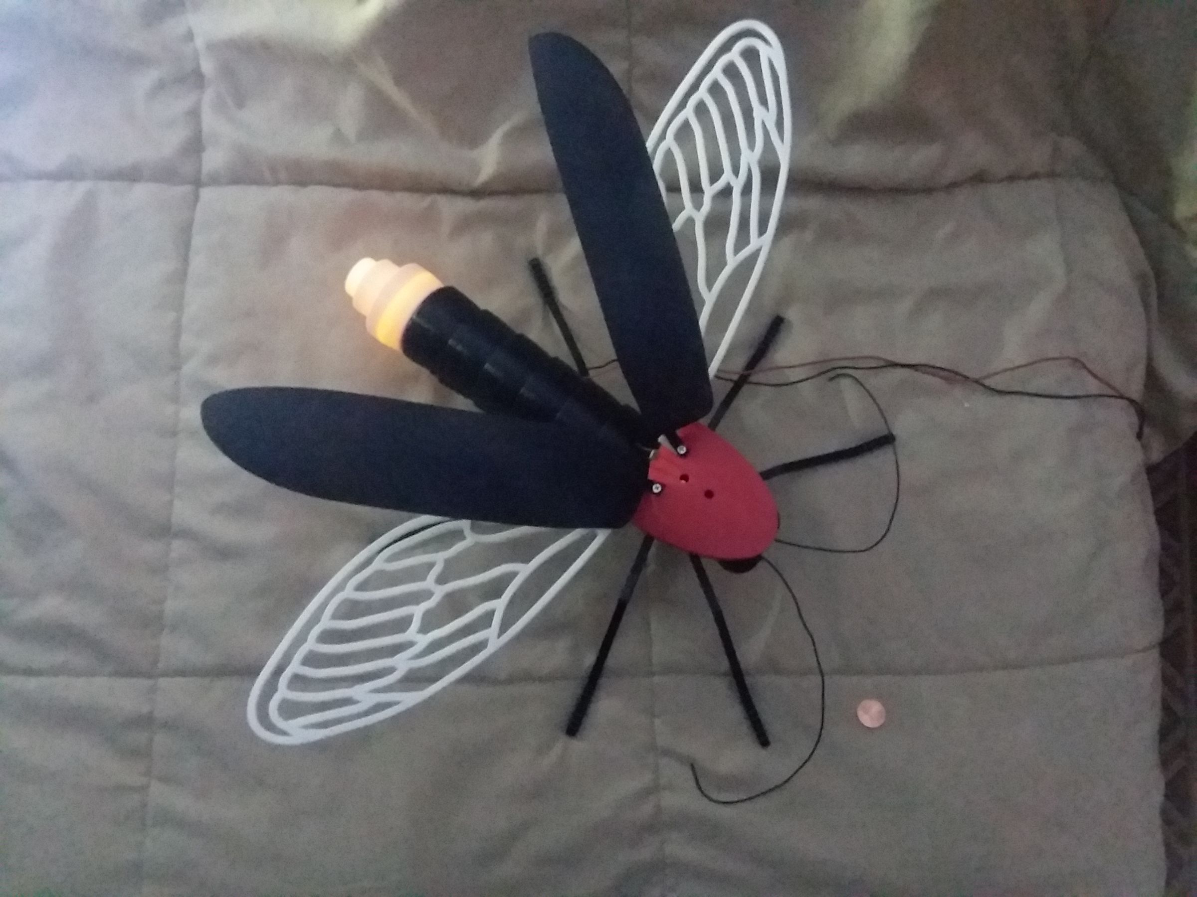 3D Print a Giant Firefly: Easy Build Only 6 Steps : 7 Steps - Instructables