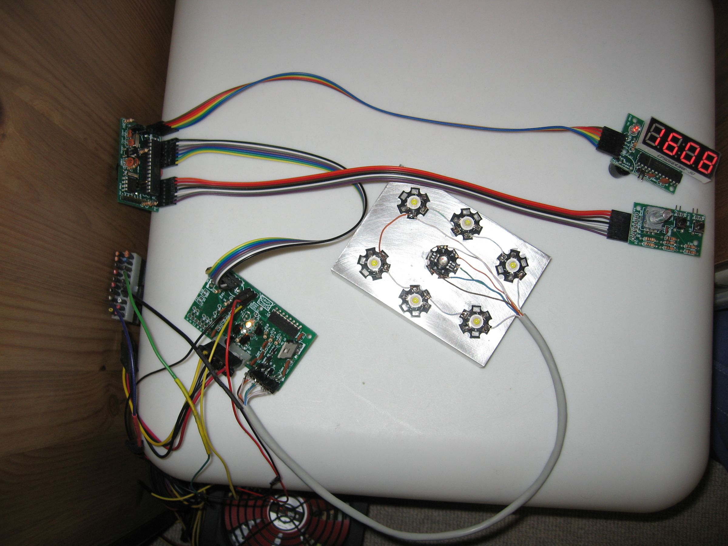 LED Dawn / Sunrise Alarm Clock, Nightlight & Security Light - Arduino ...