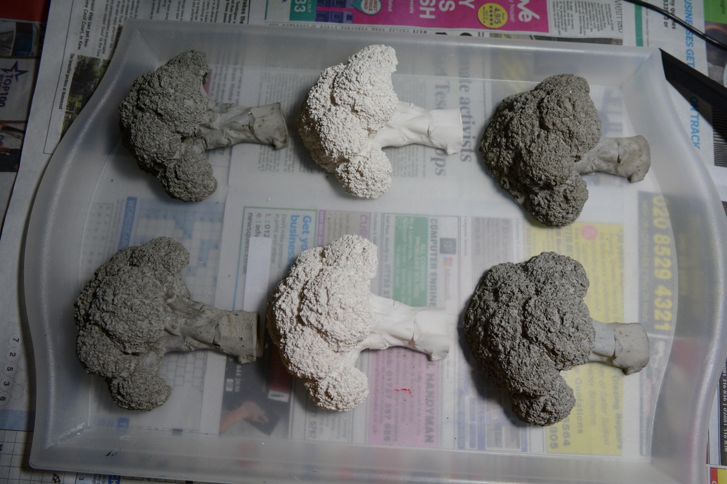 Fruit and Vegetable Art - Silicone Moulds and Plaster Casts : 15 Steps ...
