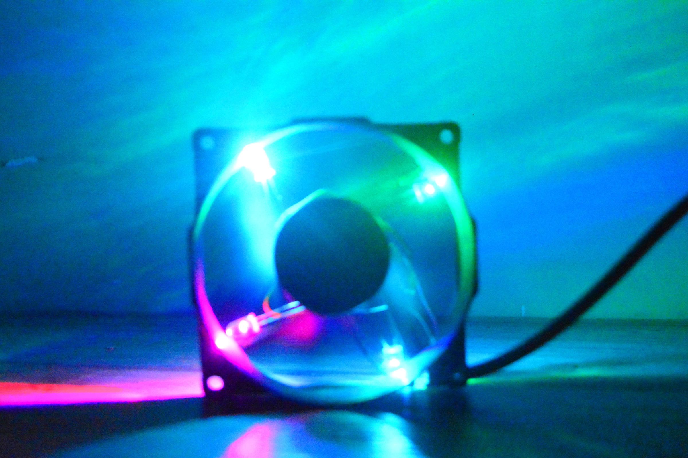 How to Make RGB LED Fan for Computer : 5 Steps - Instructables