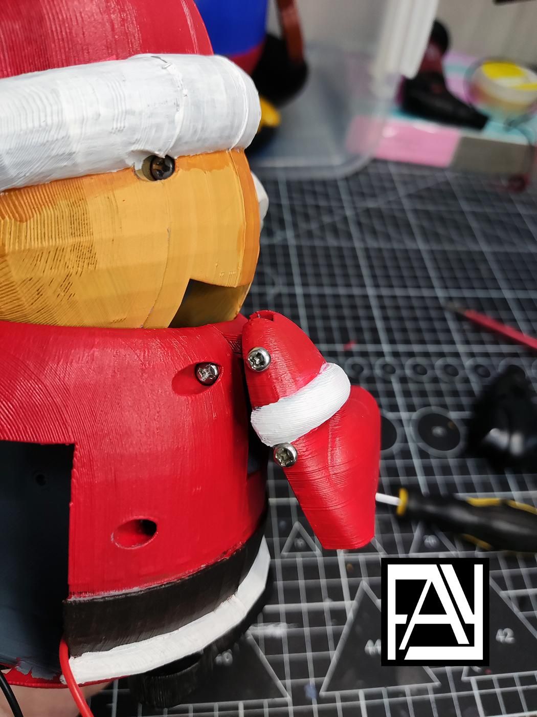 Dancing Santa Clause Automata : 8 Steps (with Pictures) - Instructables