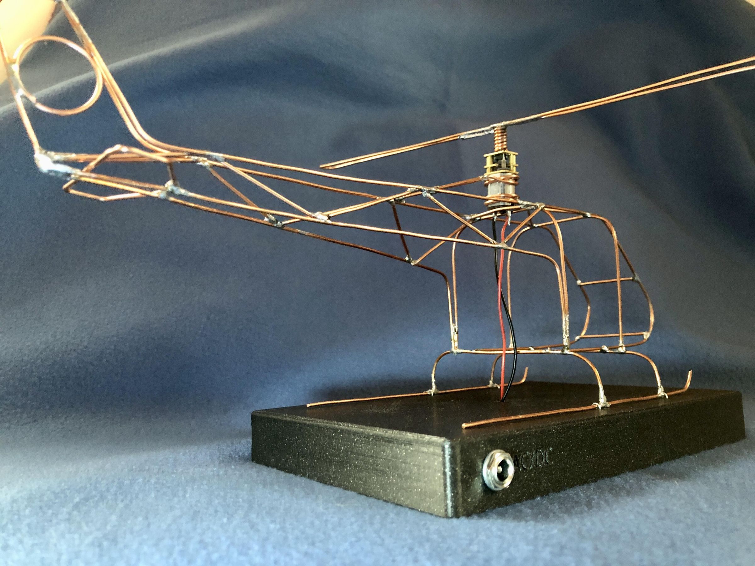 Helicopter - Battery/Solar - Wire Bending : 11 Steps (with Pictures ...