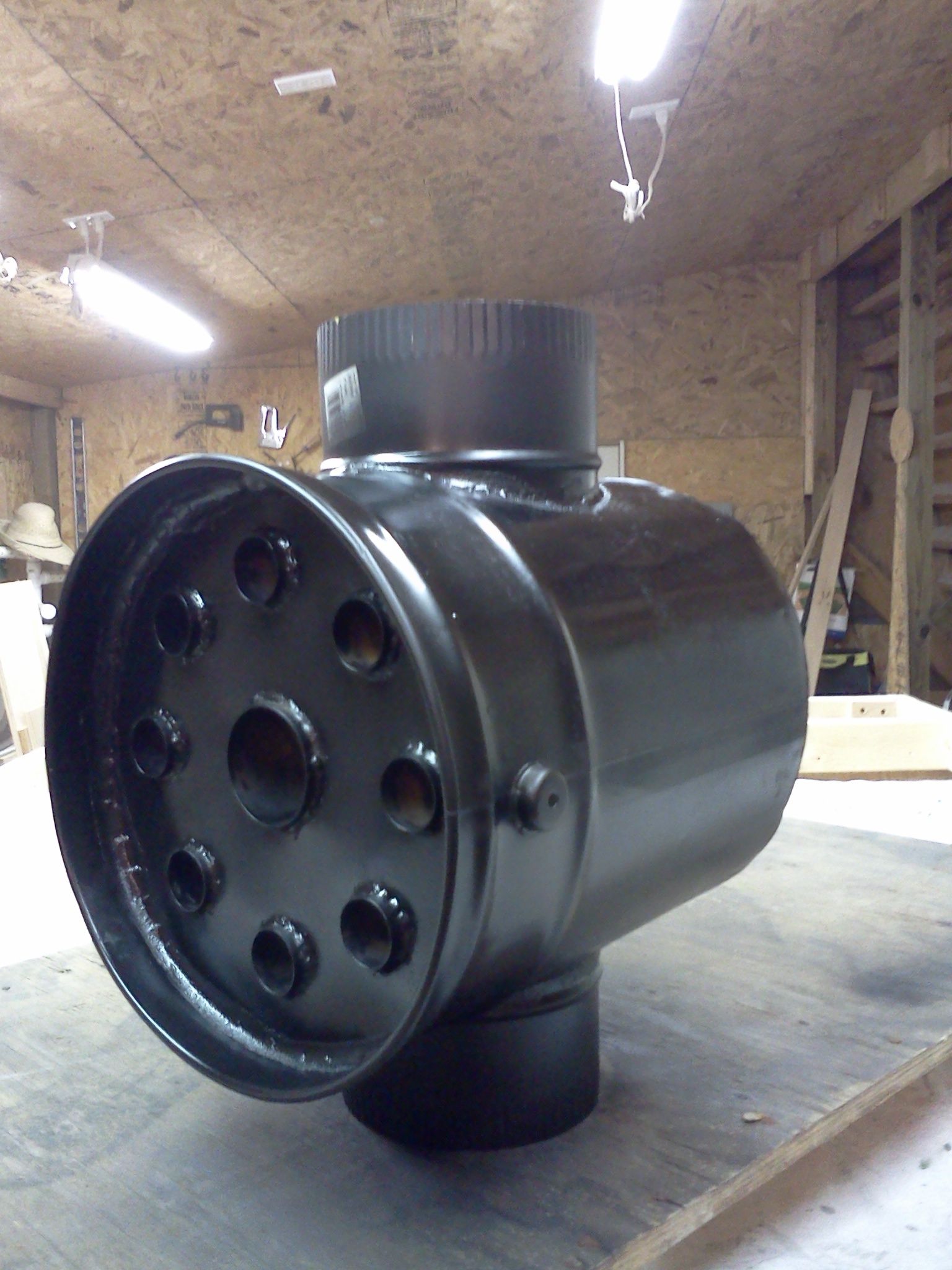 Woodstove Heat Exchanger : 11 Steps (with Pictures) - Instructables