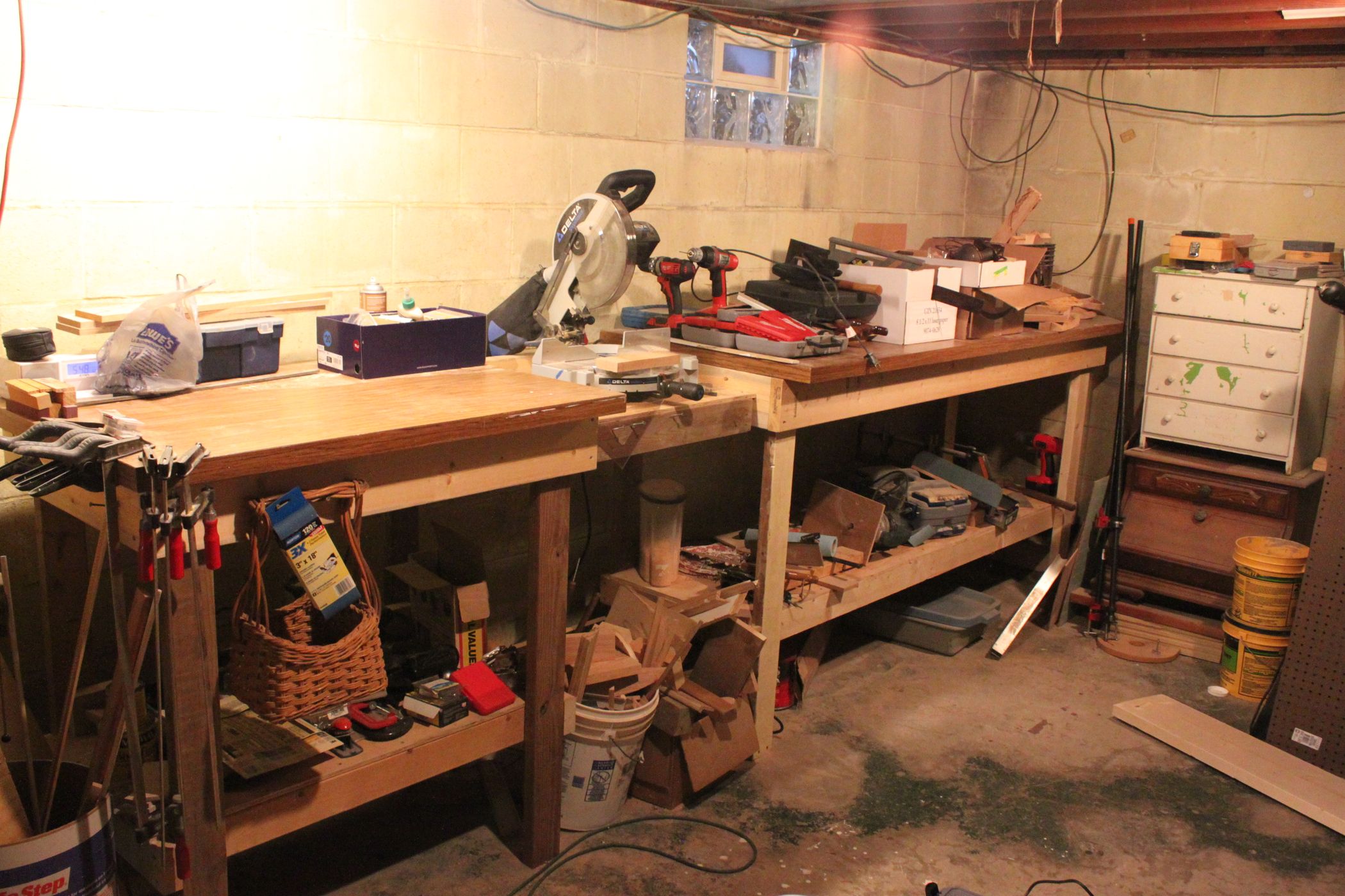 My Basement Workspace - Instructables