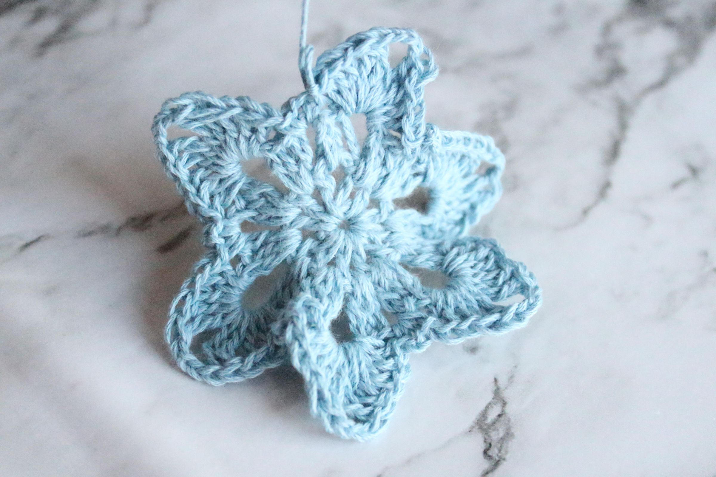 Crocheted Lace Snowflake : 5 Steps (with Pictures) - Instructables