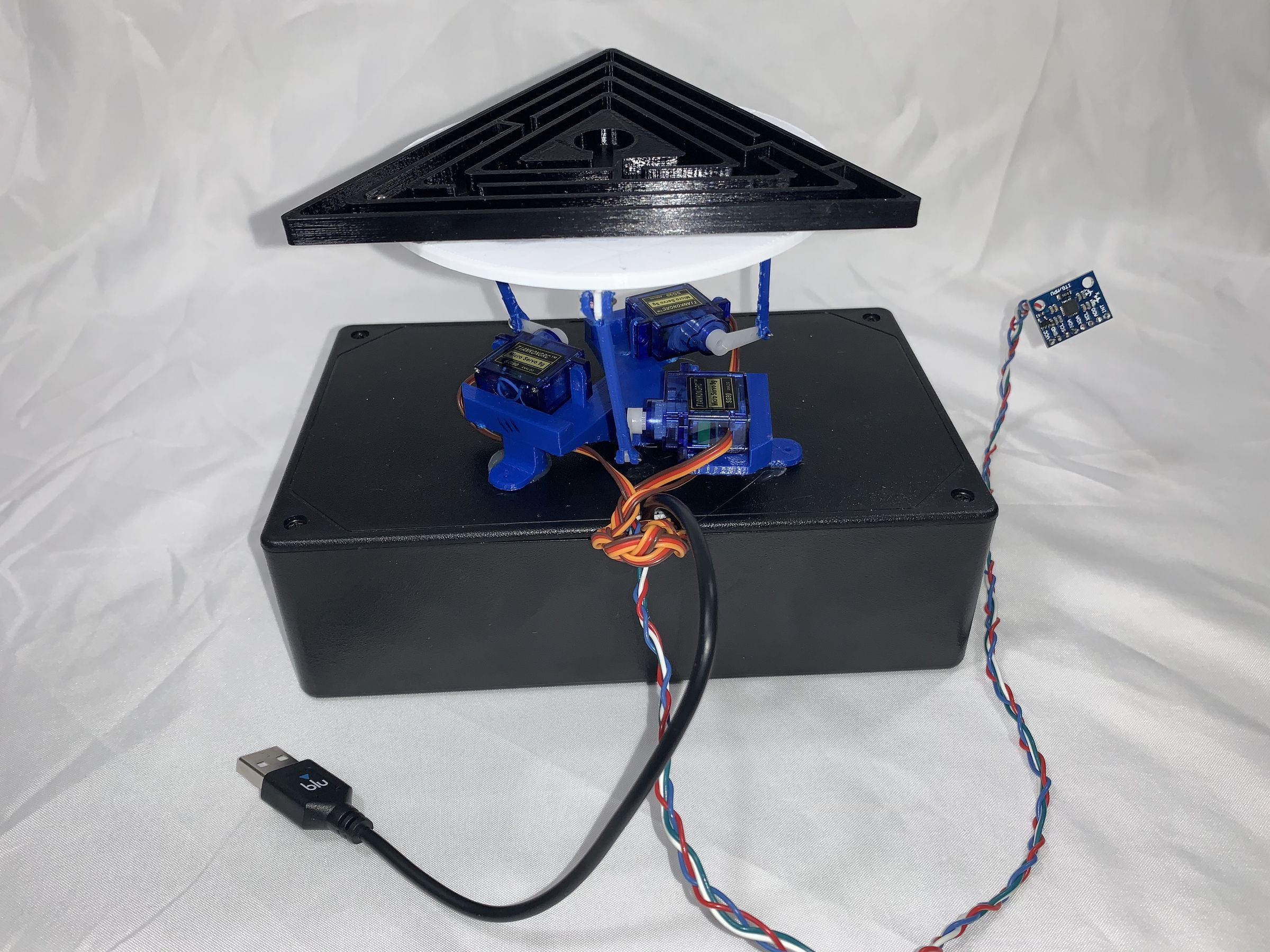 Gyro Sensor Controlled Platform for Maze Puzzle : 3 Steps - Instructables