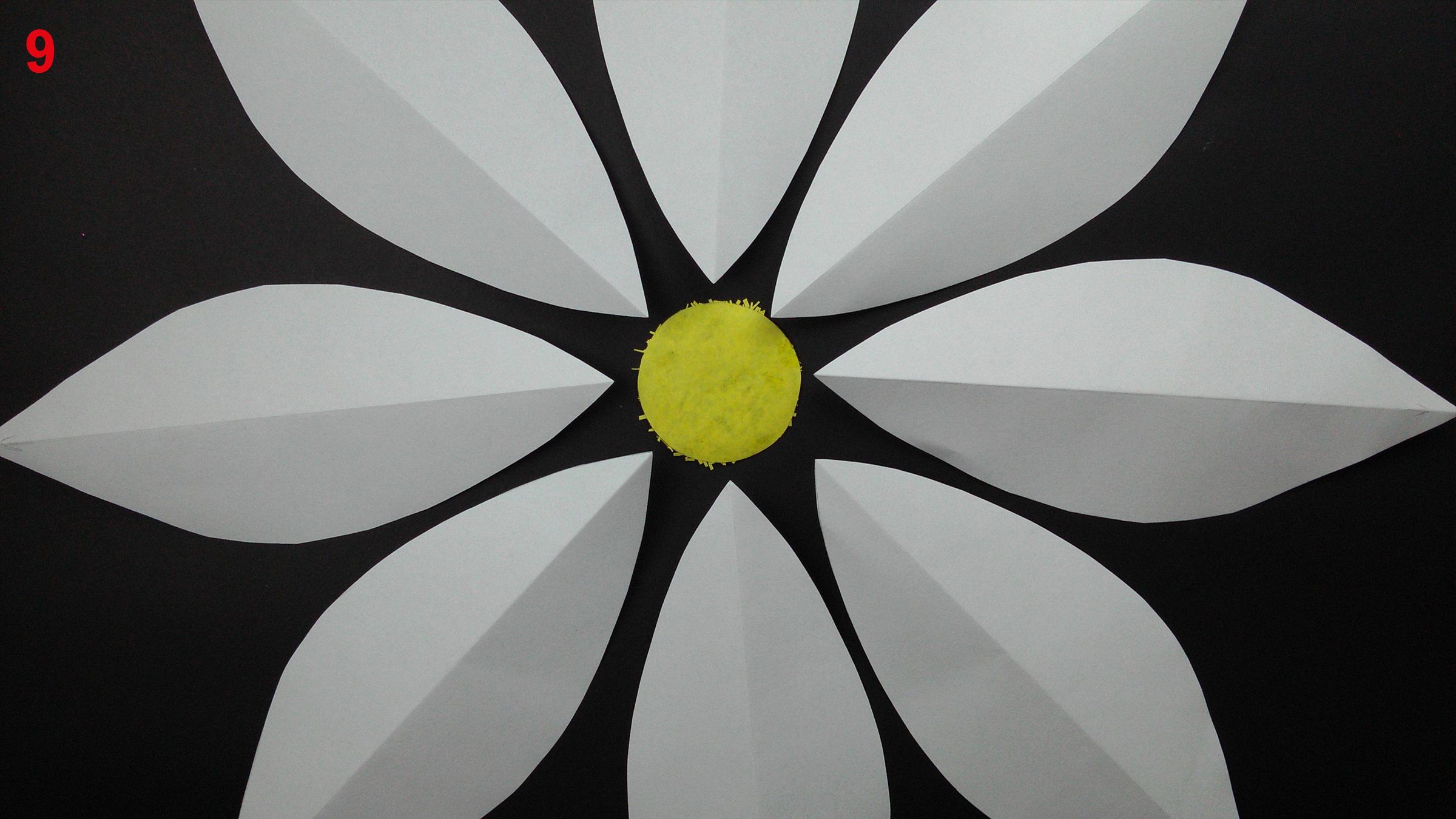 Diy Giant Paper Daisy Room Decor : 8 Steps (with Pictures) - Instructables