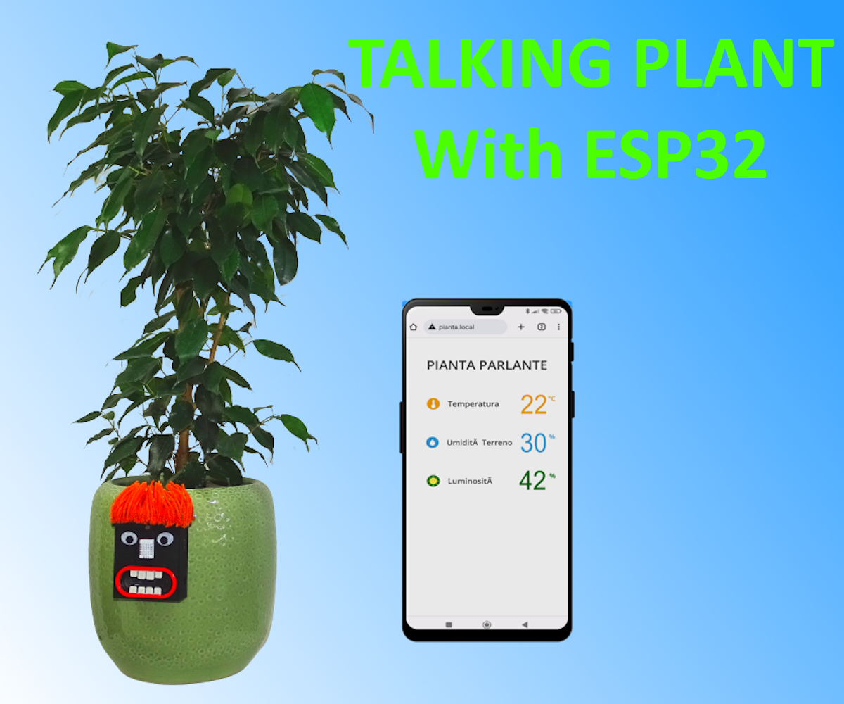 Talking Plant With ESP32 : 10 Steps (with Pictures) - Instructables
