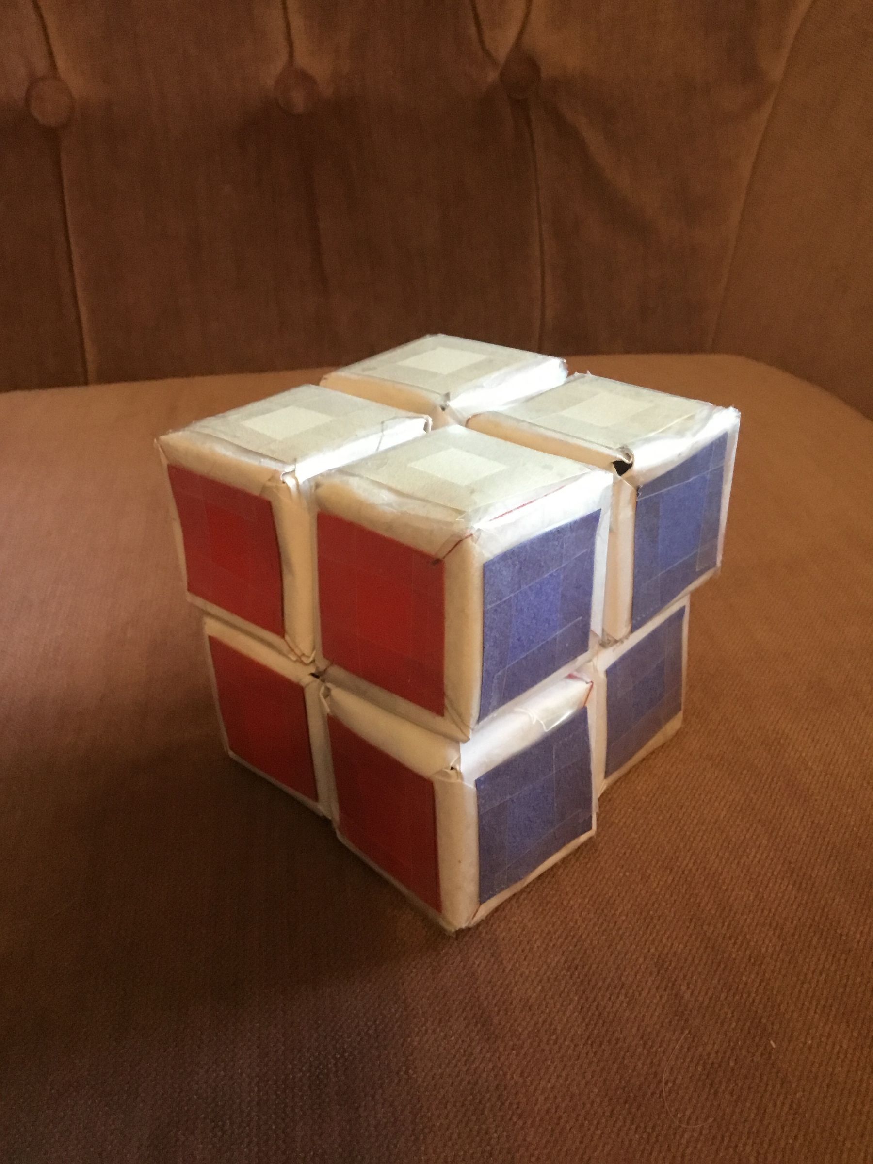 2x2x2 Paper Rubik's Cube #HMS2018 : 11 Steps - Instructables