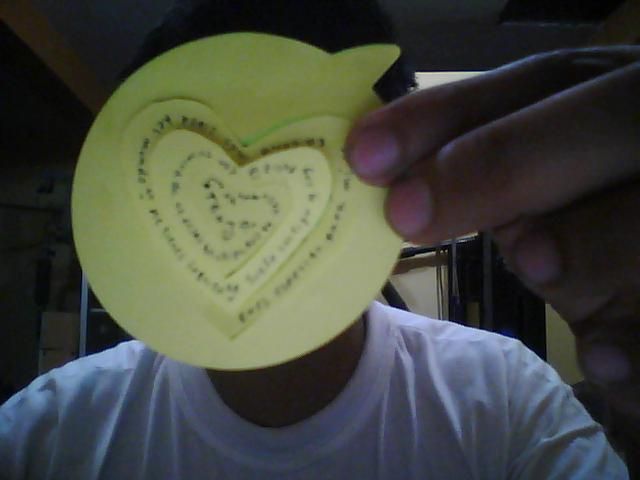 How to Make a Heart Pop-Up Love Post-it Note (easy) : 8 Steps (with ...