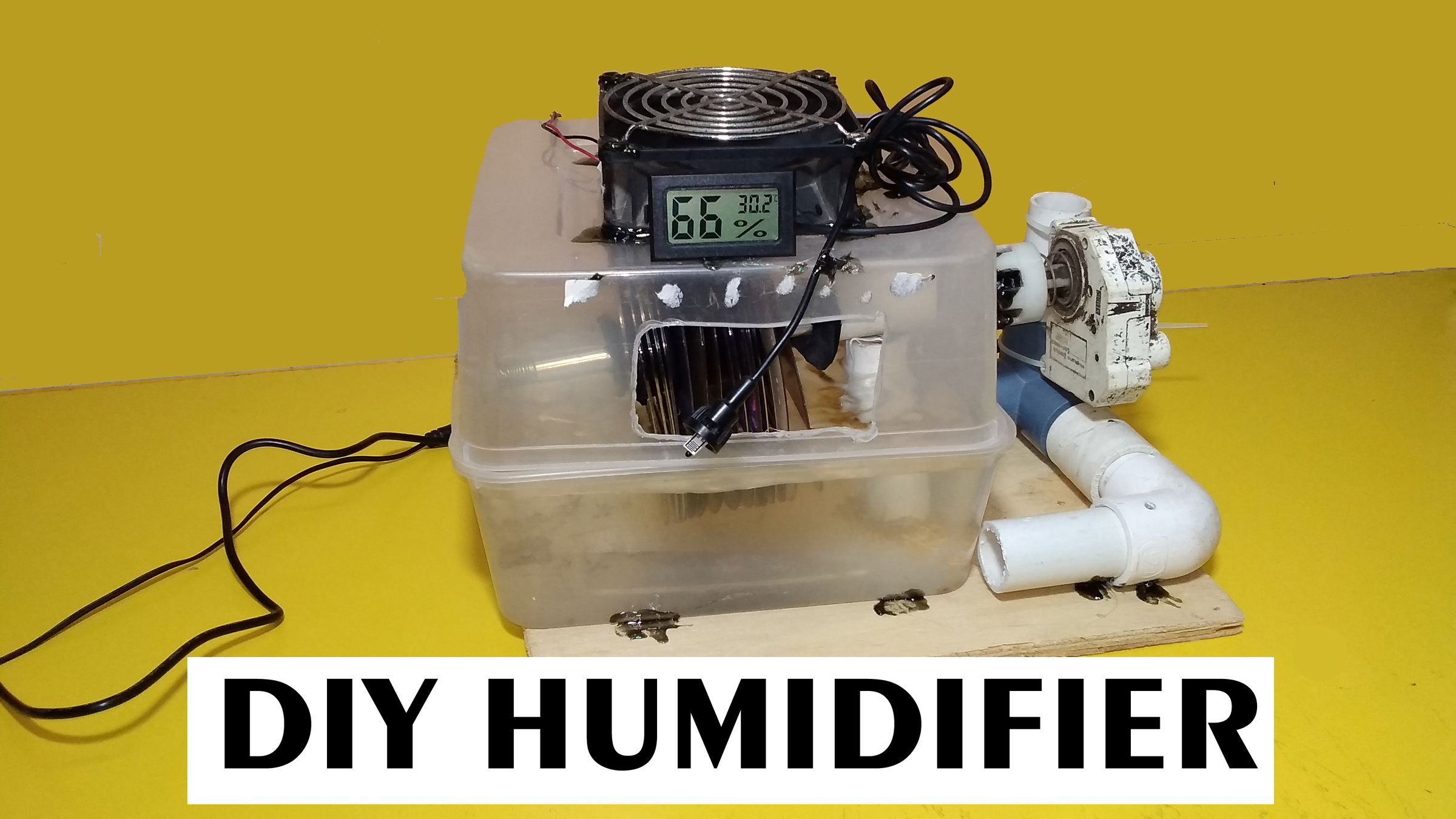 Air Washer and Humidity Maker : 6 Steps - Instructables