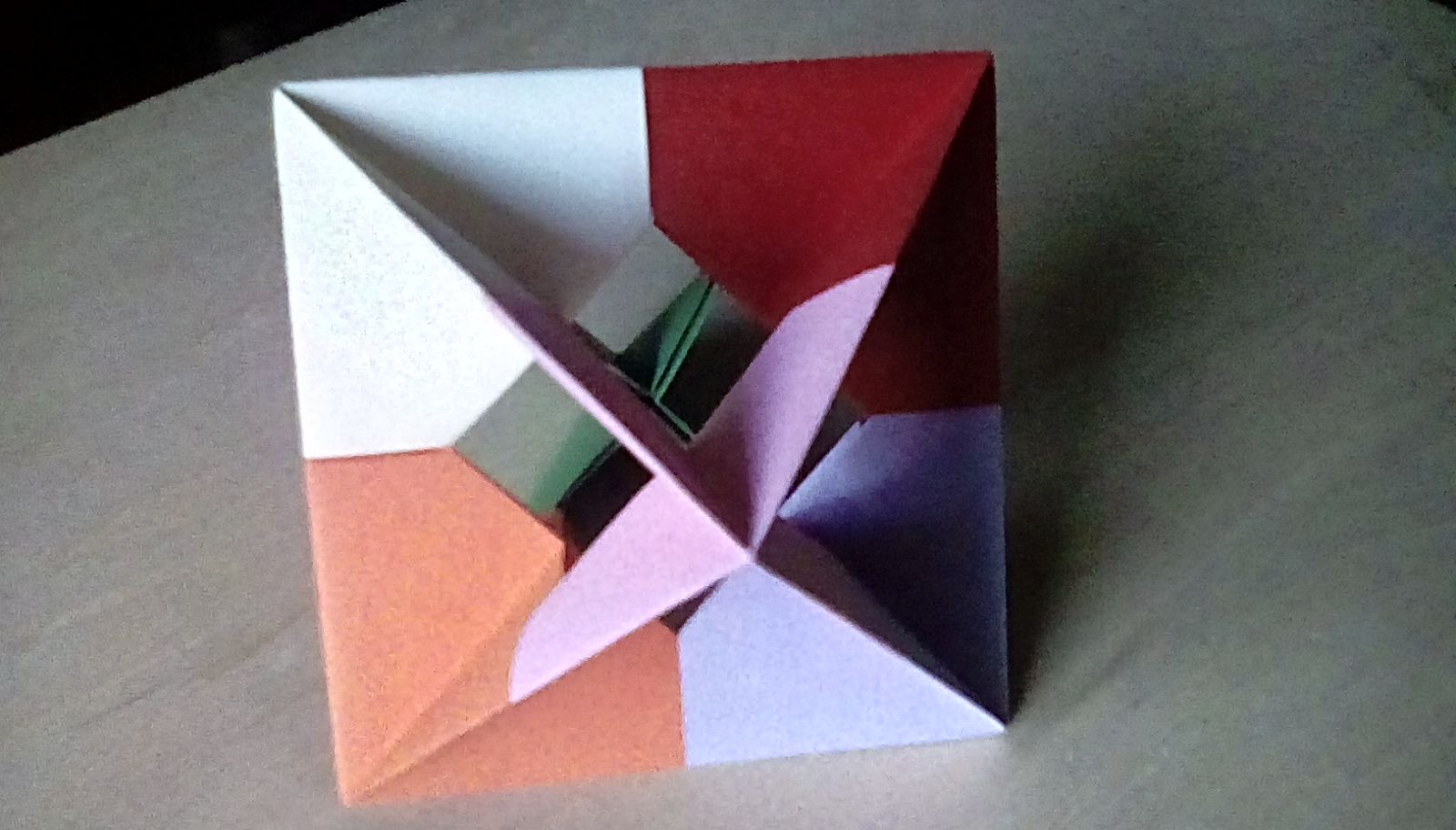 Modular Origami Windowed Octahedron : 4 Steps - Instructables