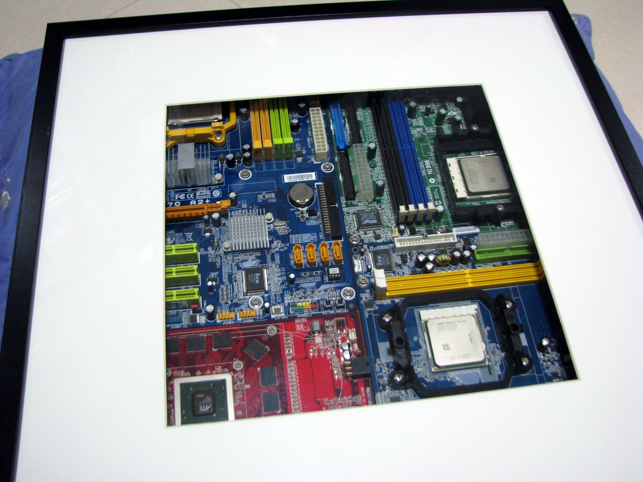 Geeky Art - Old Motherboards in Ikea RIBBA Frame - Instructables