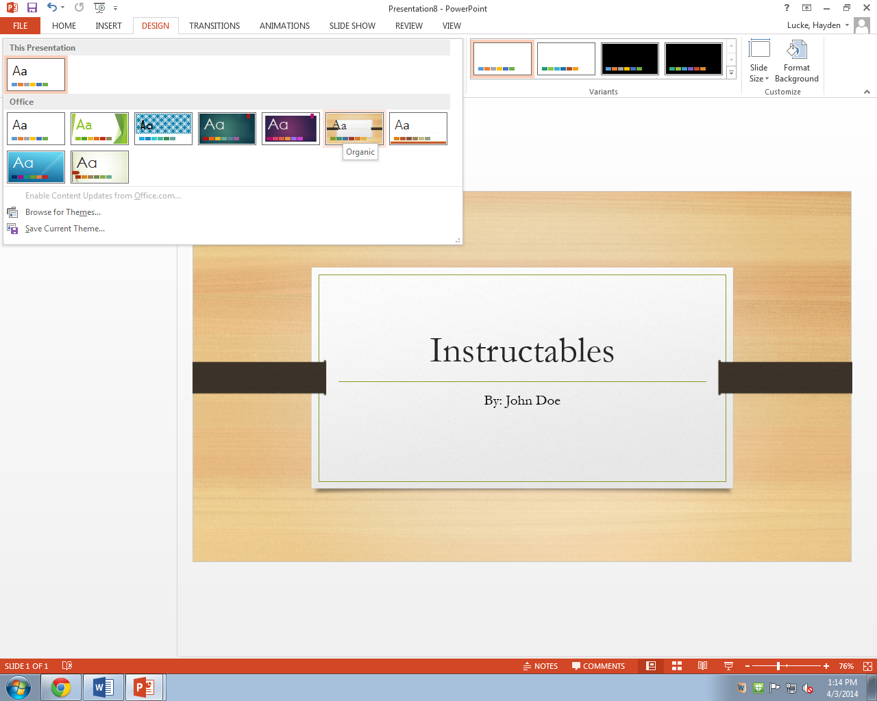 How to Construct an Informational PowerPoint for a Presentation : 11 ...
