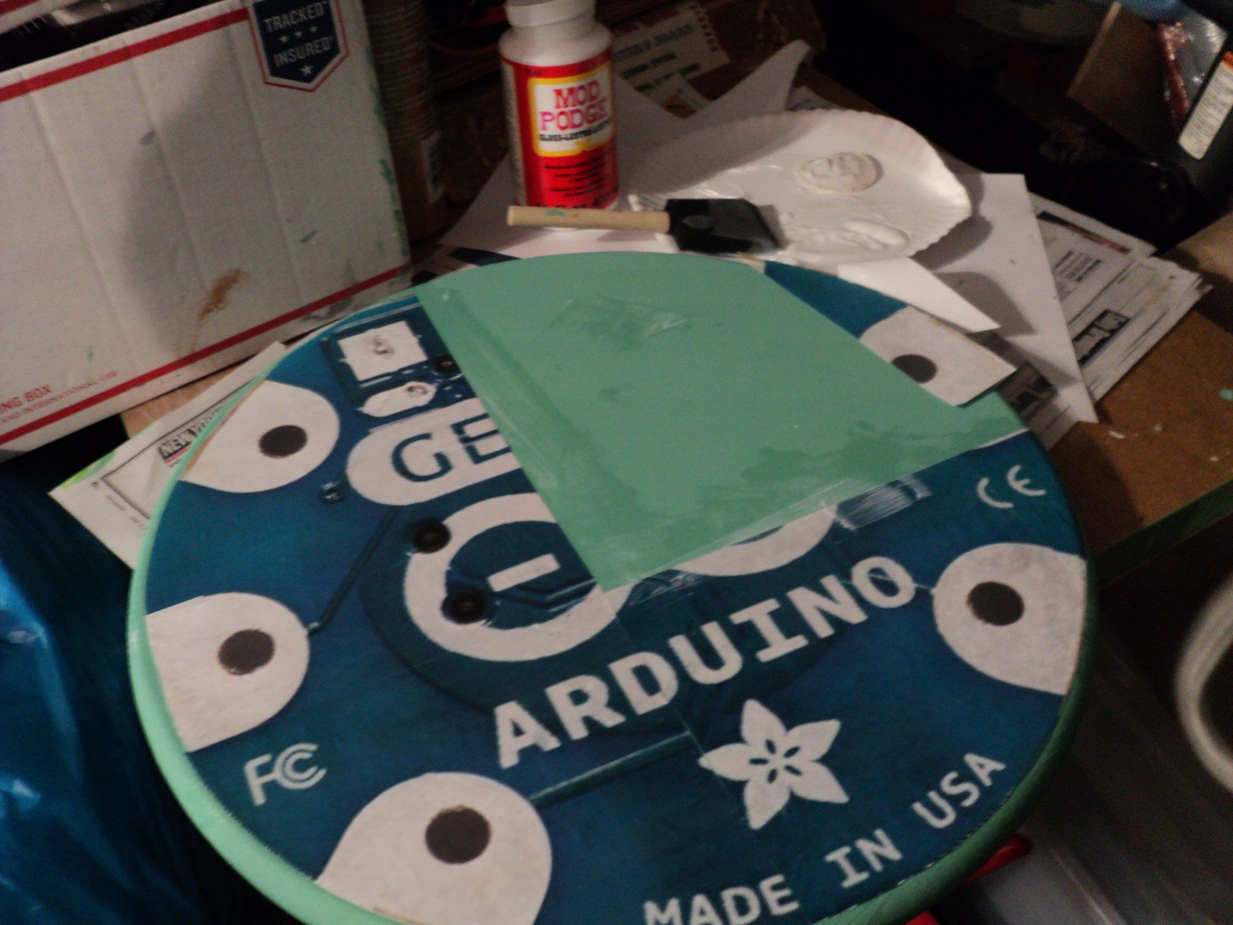 Giant Arduino GEMMA Side Table : 5 Steps (with Pictures) - Instructables