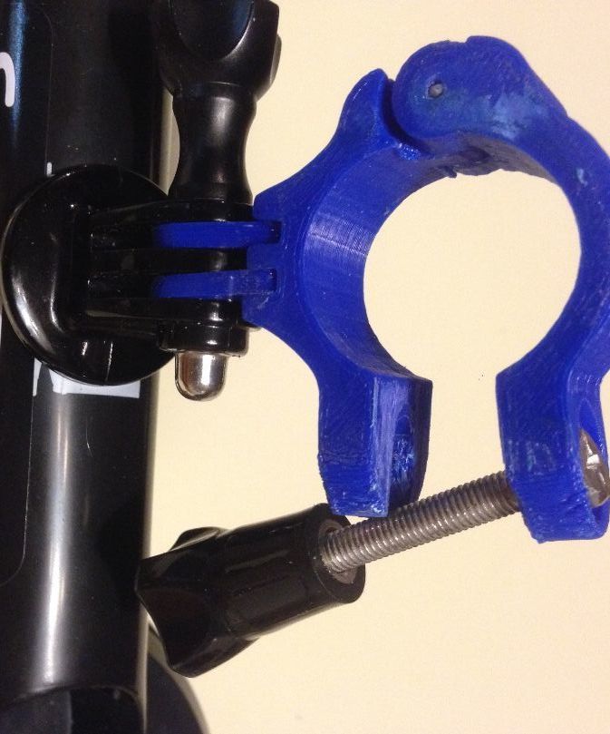 GoPro Hinged Handlebar/Pipe Clamp : 3 Steps - Instructables
