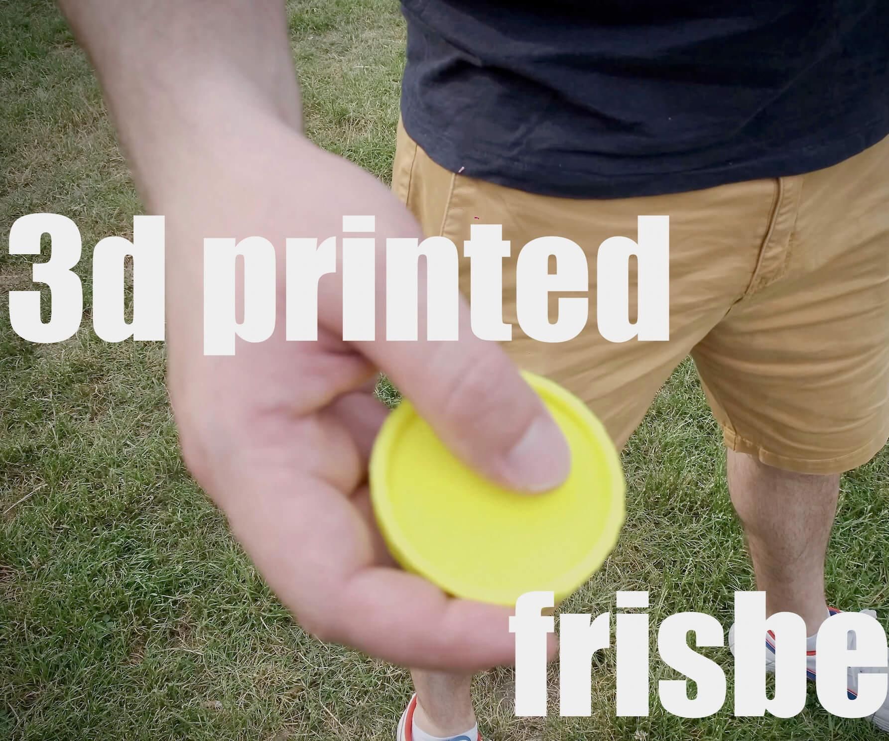 3d Printed Tiny Frisbee - Instructables