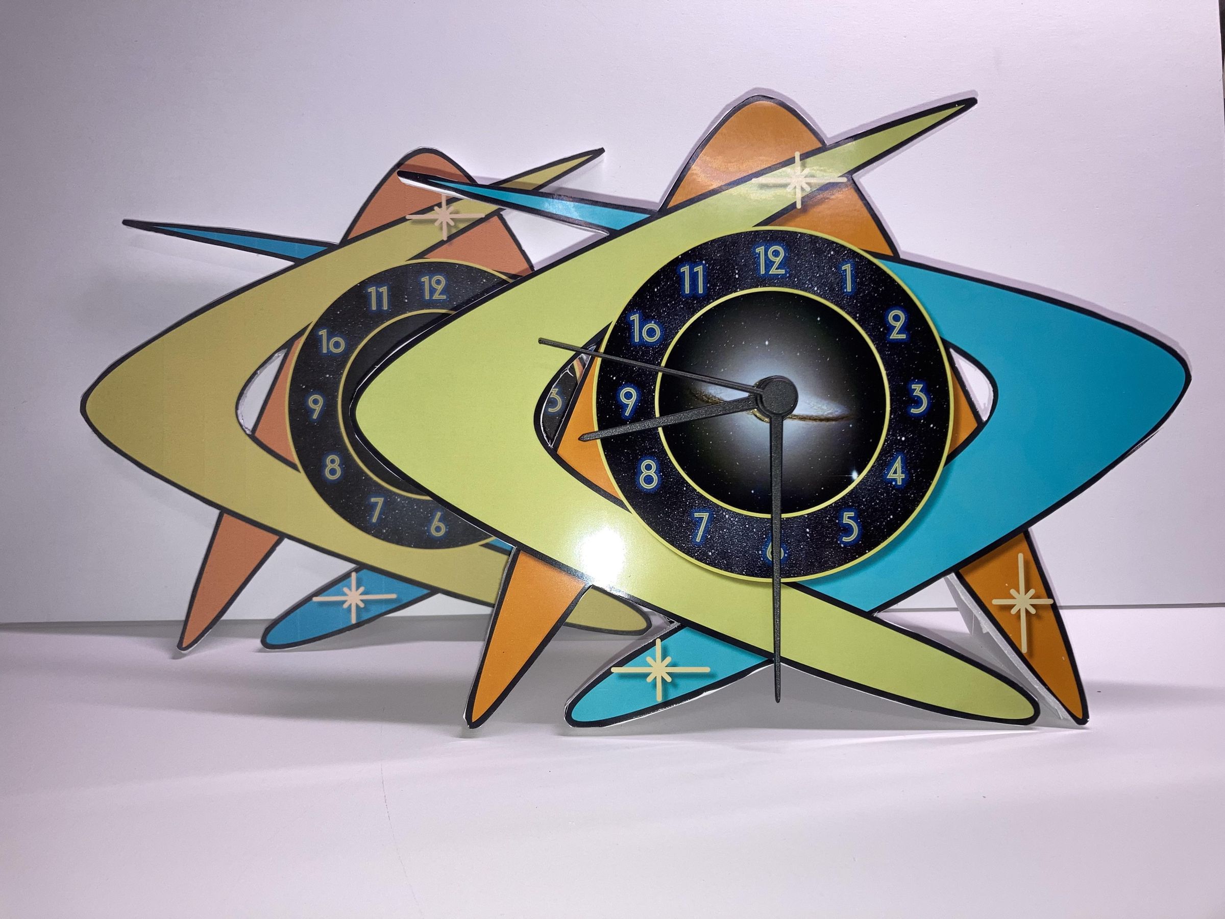 Handmade Space Age Clock : 8 Steps (with Pictures) - Instructables