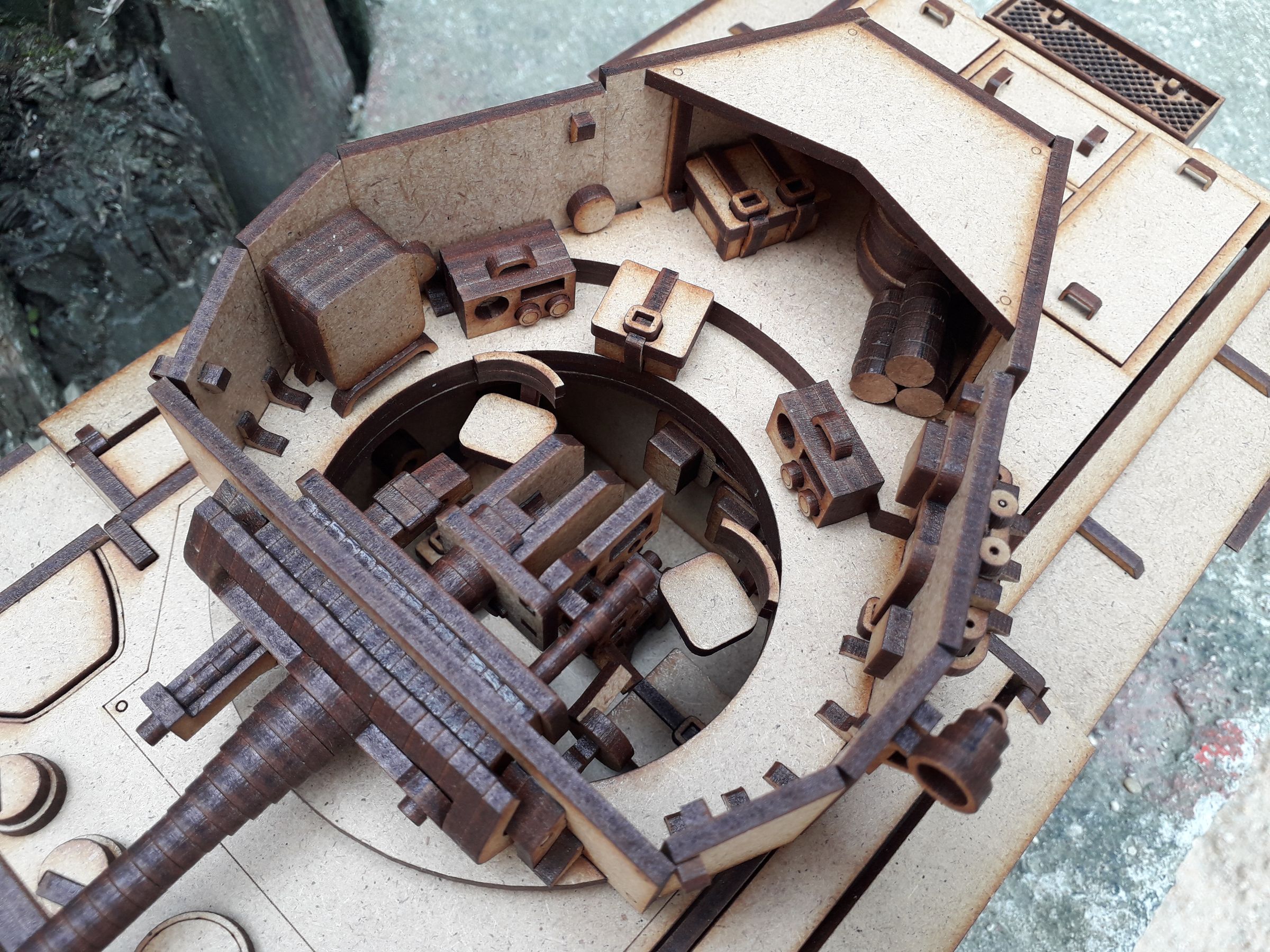 Lasercut RC Comet Tank : 26 Steps (with Pictures) - Instructables