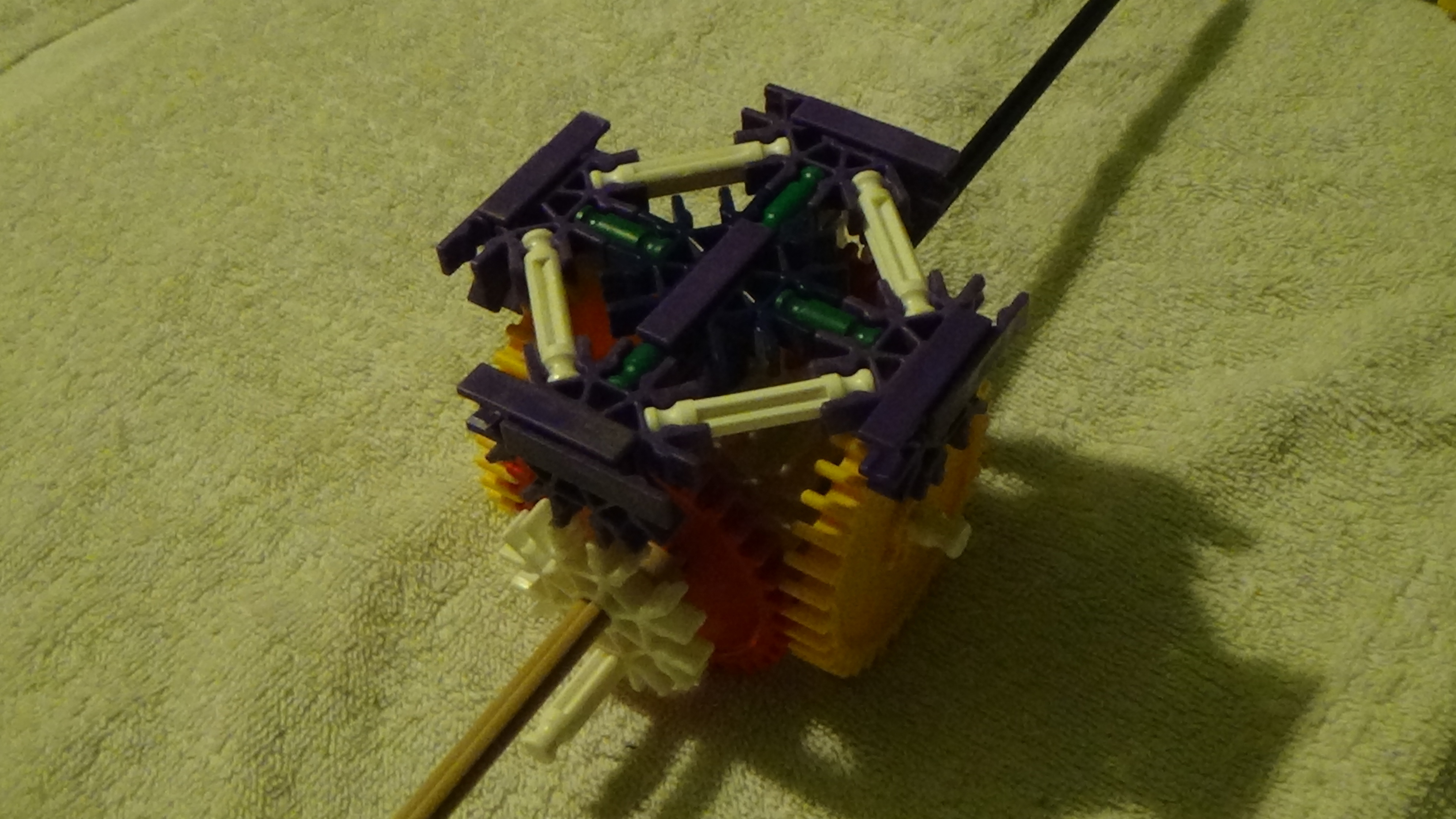 K'nex Flywheel Ball Launcher (by Austron) Instructions : 9 Steps ...