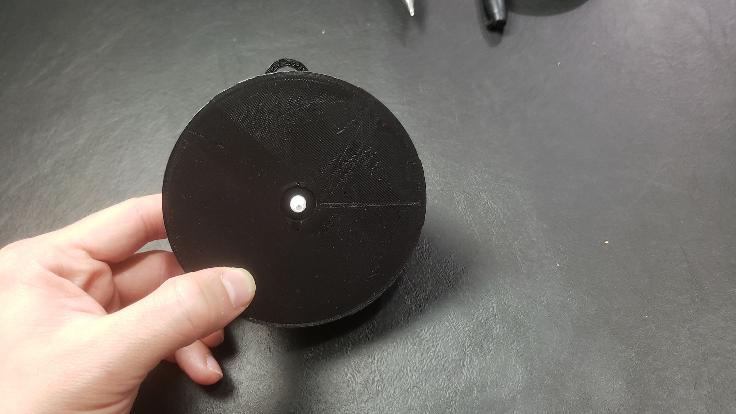 3D Printed Wall Clock With Kinetic Art and LEDs : 10 Steps (with ...