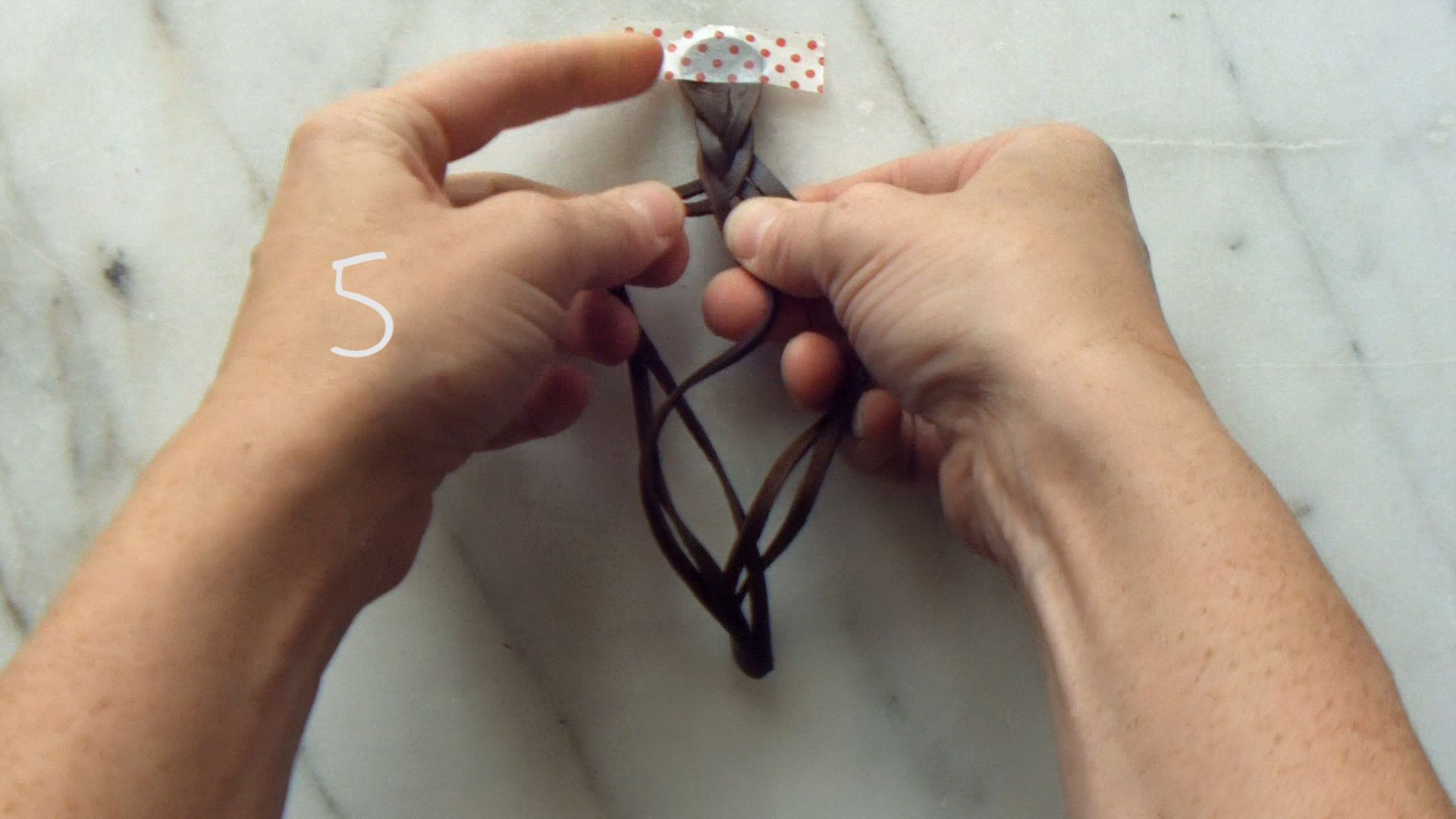5 Strand Leather Bracelet : 8 Steps (with Pictures) - Instructables