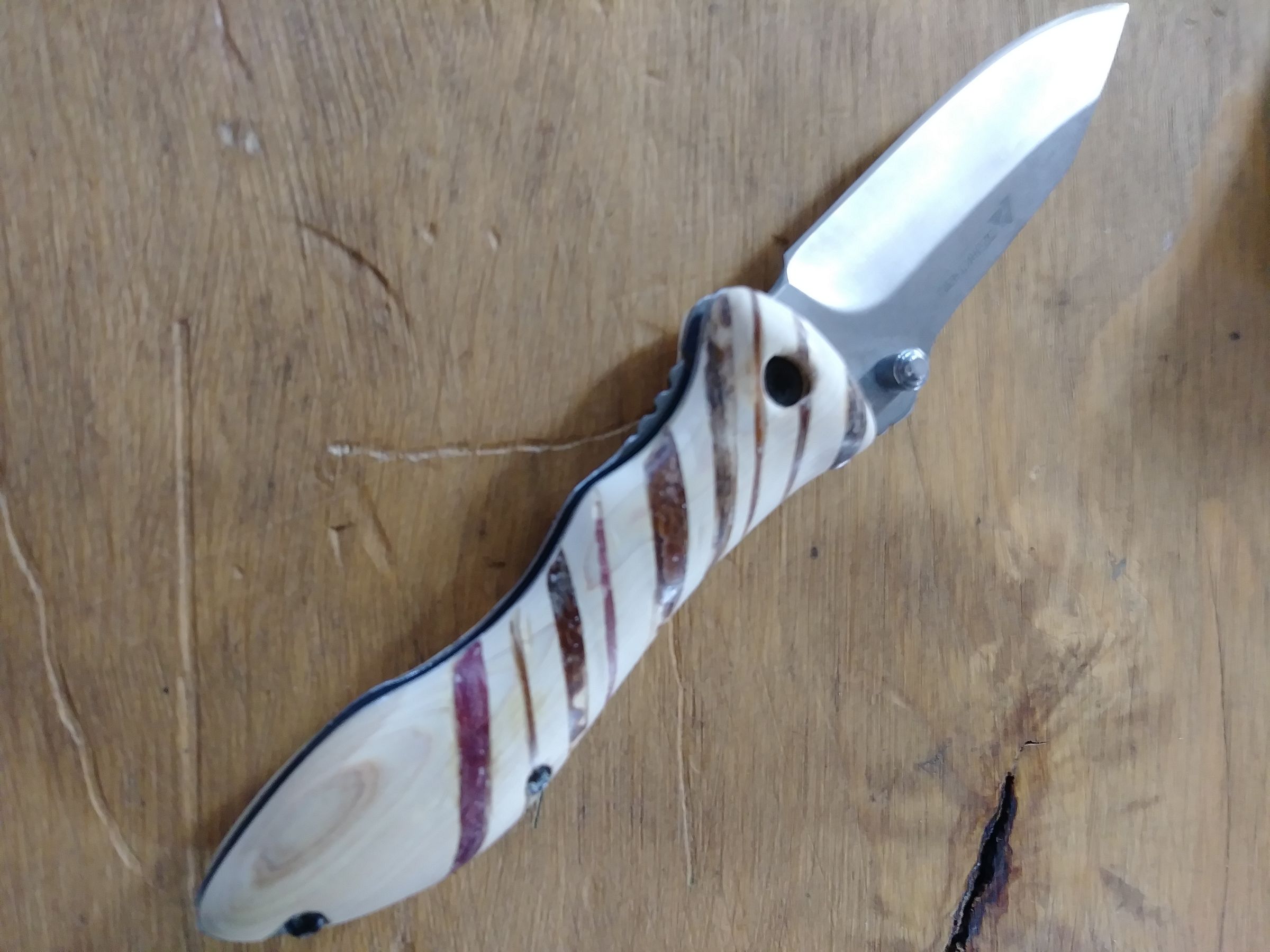 Wood Pocket Knife Handle : 7 Steps - Instructables