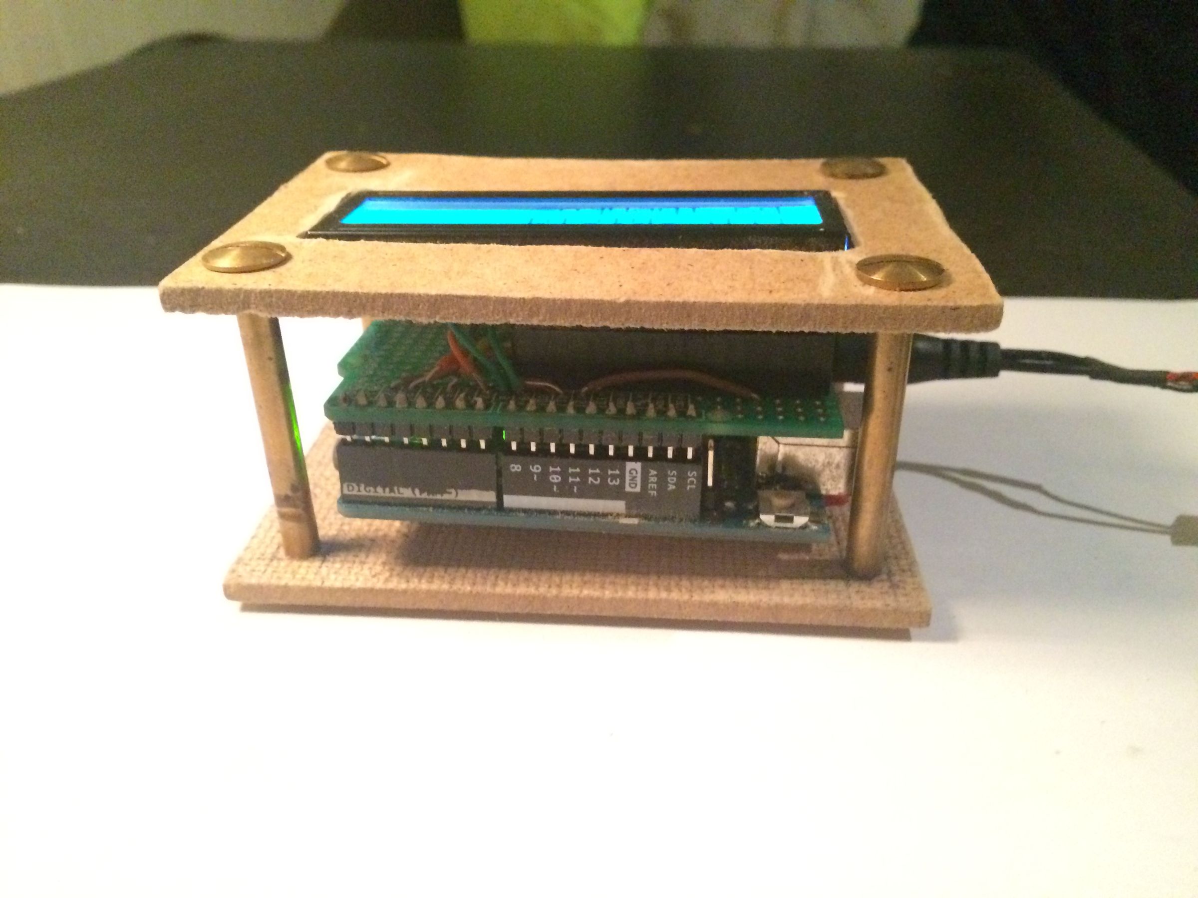 DIY Wood Case for Arduino LCD Shield : 5 Steps (with Pictures ...