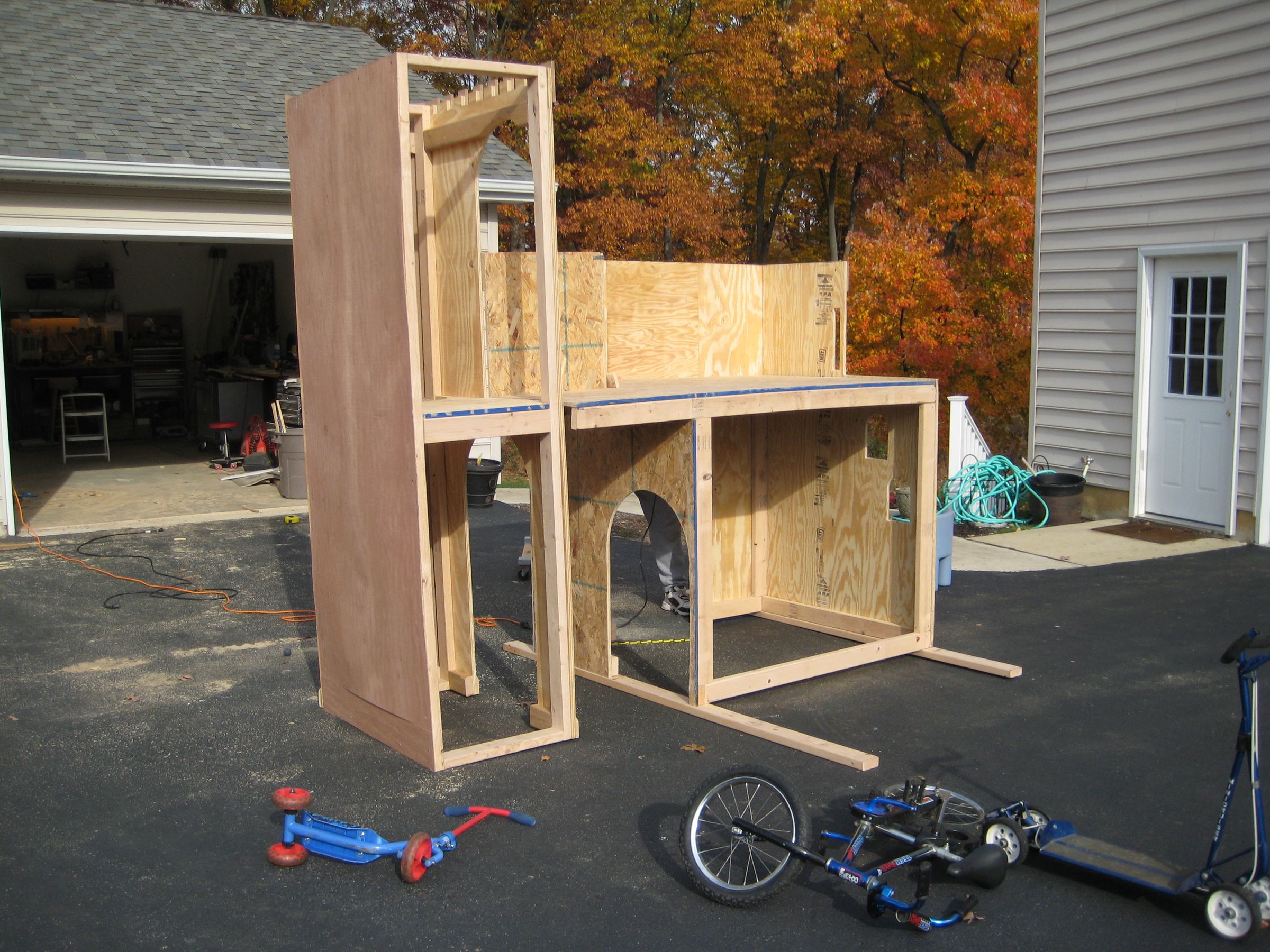 Indoor Wooden Castle : 4 Steps (with Pictures) - Instructables