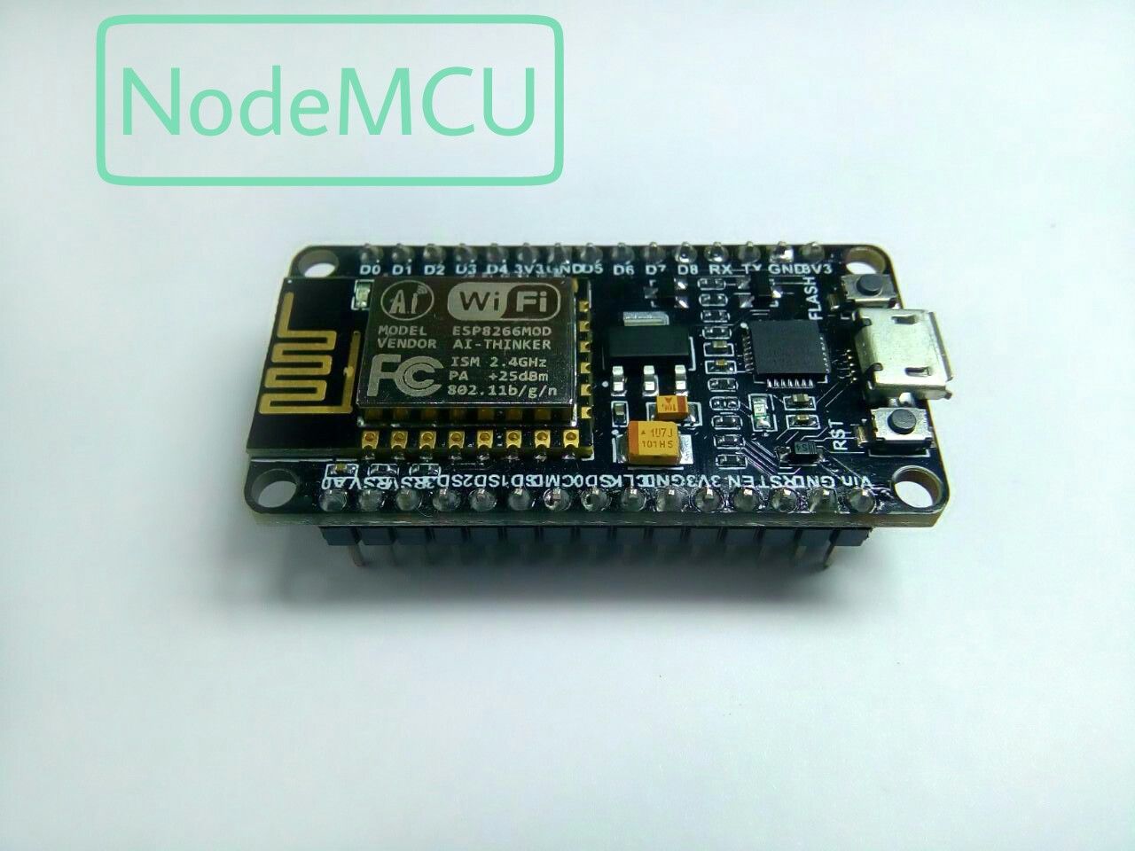 Interface Force Sensitive Resistor to Fade an LED Using NodeMCU : 5 ...