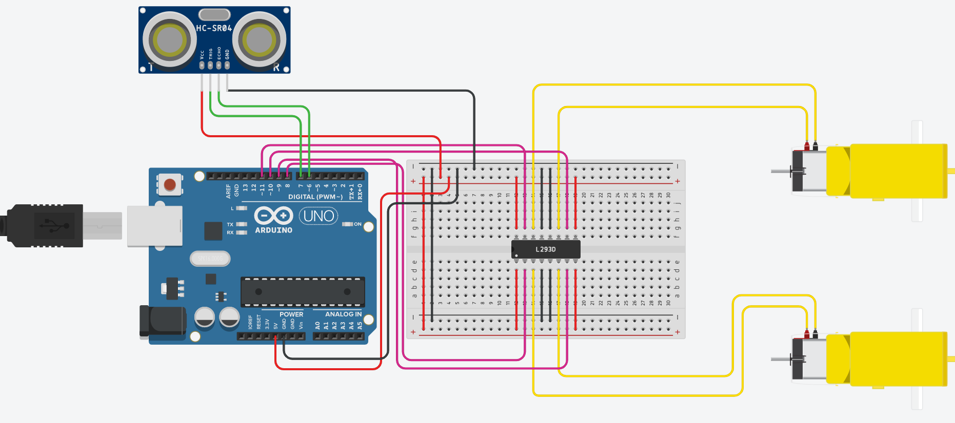 Obstacle Avoiding Robot Simulation : 3 Steps - Instructables