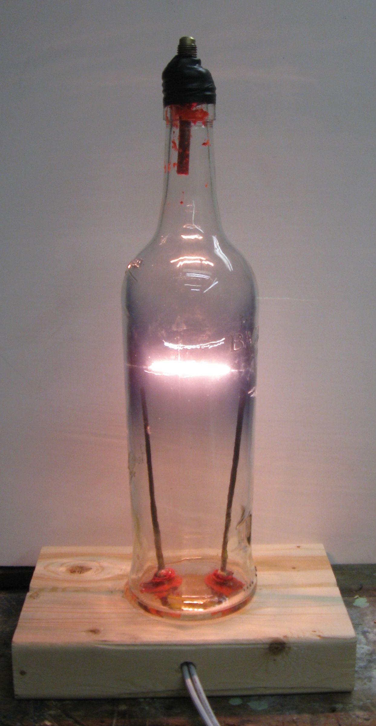 Bottle Light Bulb AKA Bacardi Bulb : 8 Steps (with Pictures ...