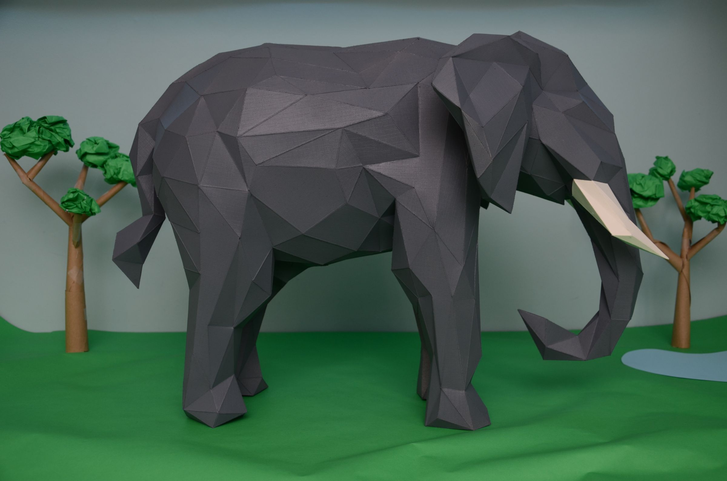 Low-Poly Paper Sculptures : 3 Steps (with Pictures) - Instructables