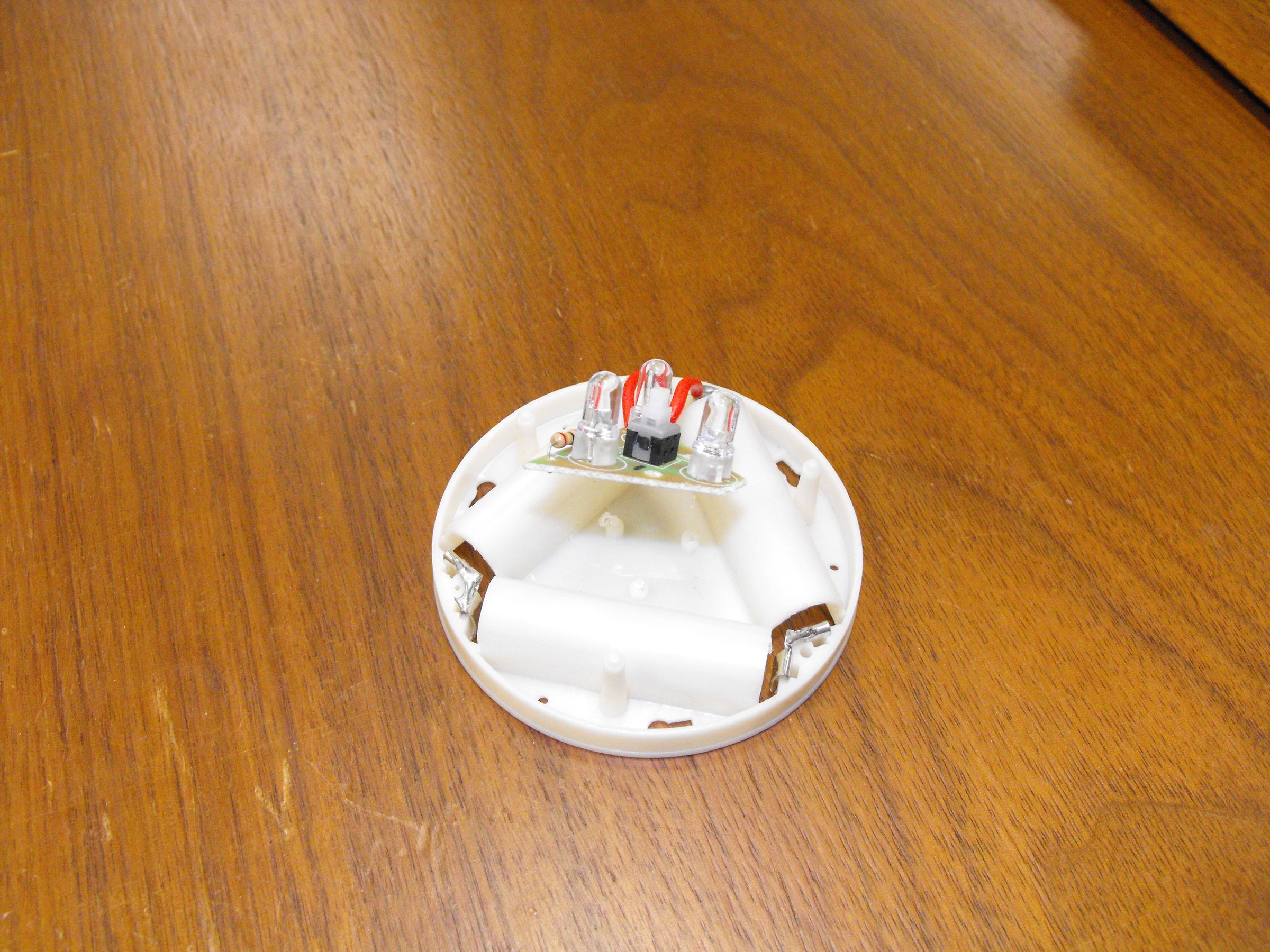 Make a Lighted Button Out of an LED Puck Lamp : 4 Steps - Instructables